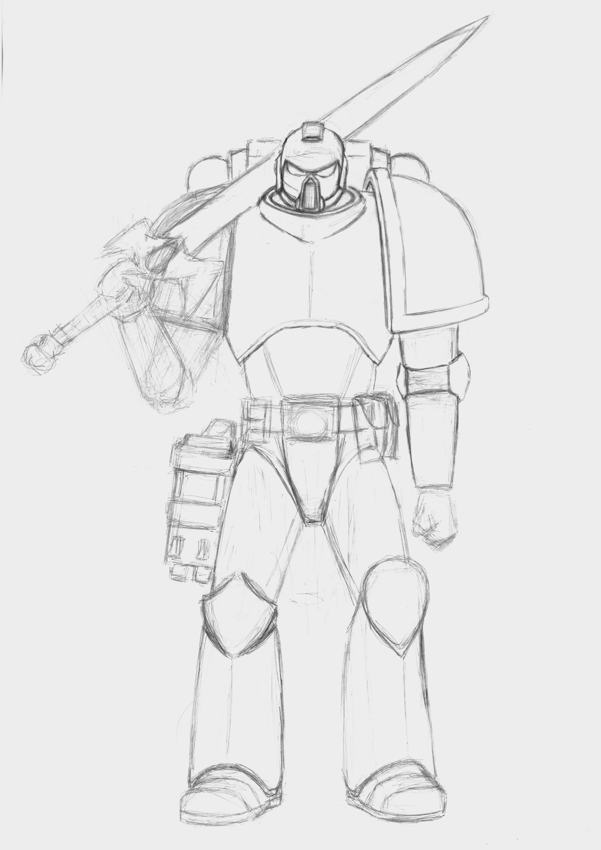 warhammer drawing tutorial