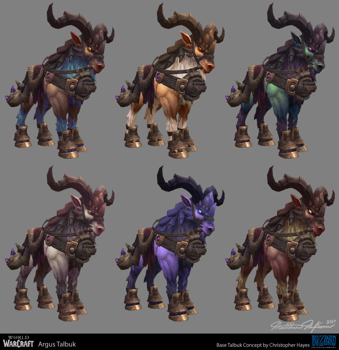 Matthew McKeown - World of Warcraft - Argus Talbuk