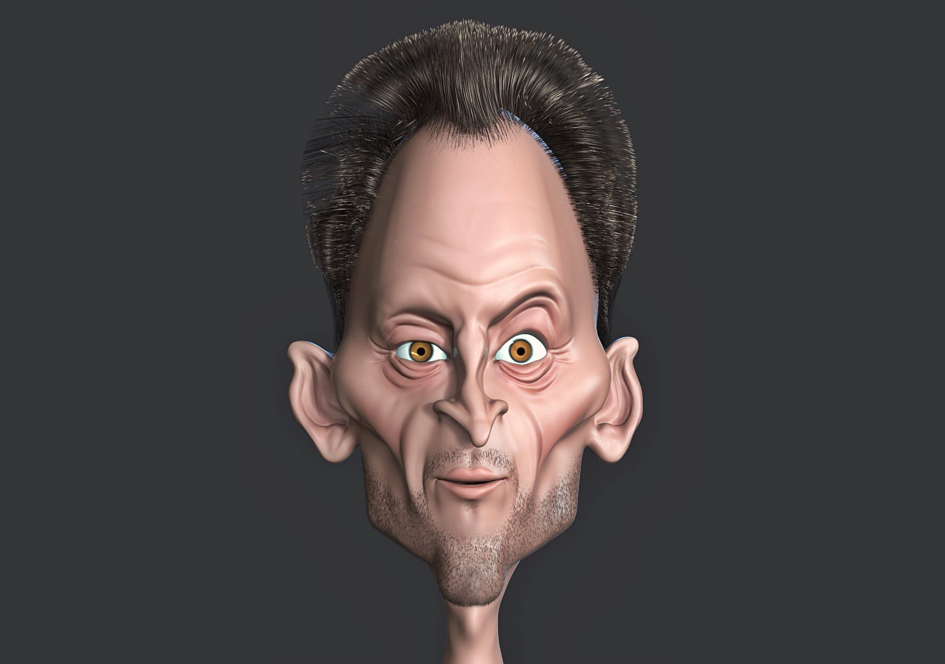 ArtStation - angry man