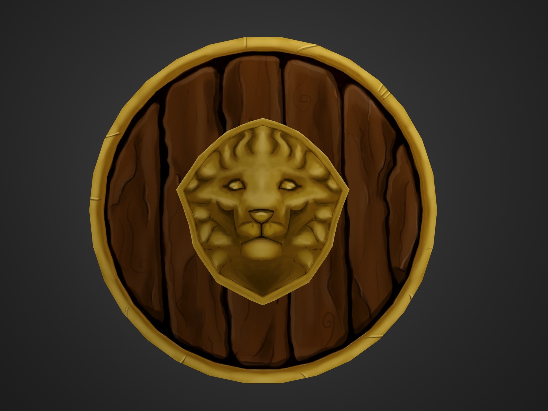 ArtStation - The Lion Shield