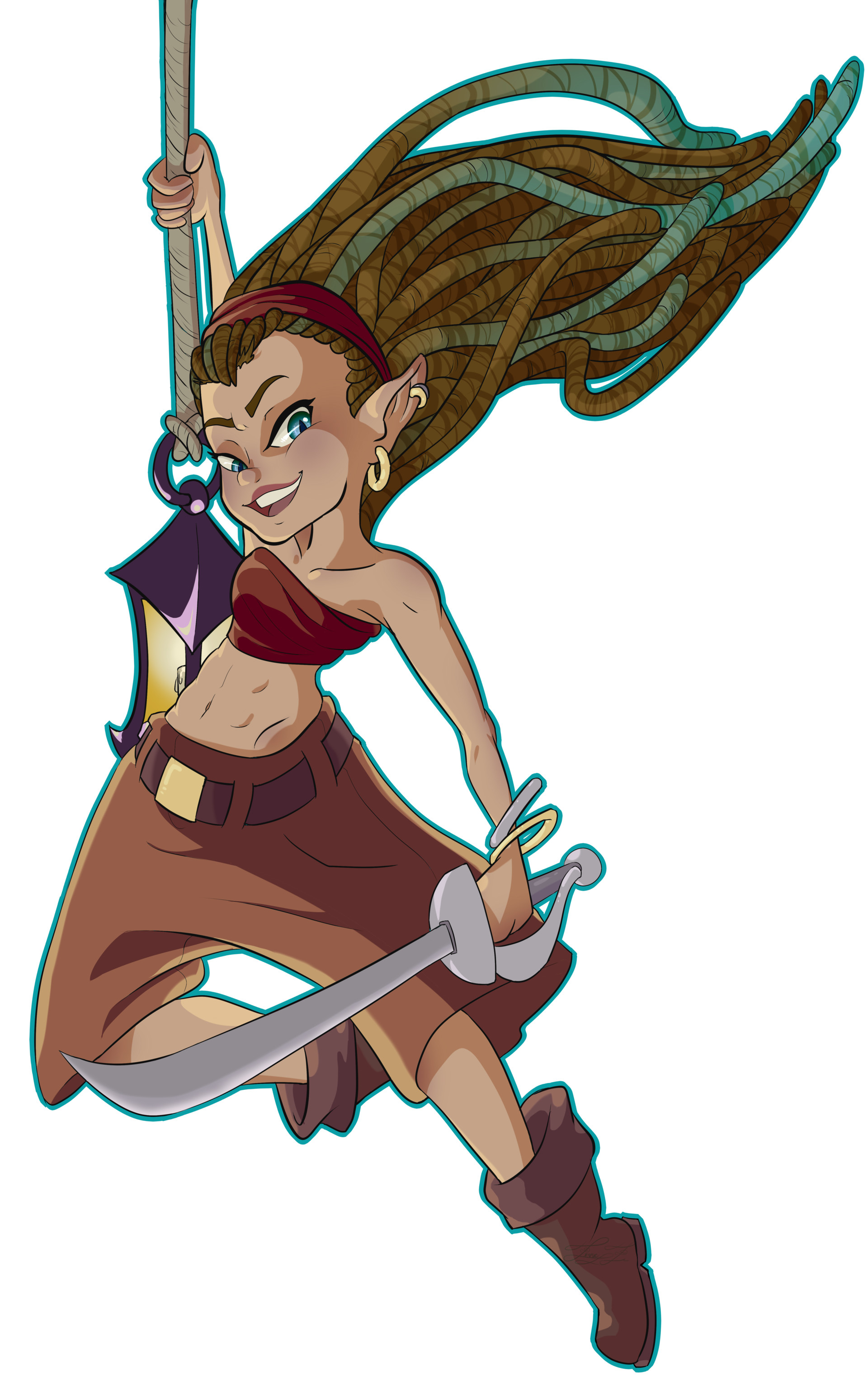 ArtStation - Rena Sweet The 'Backstabber'