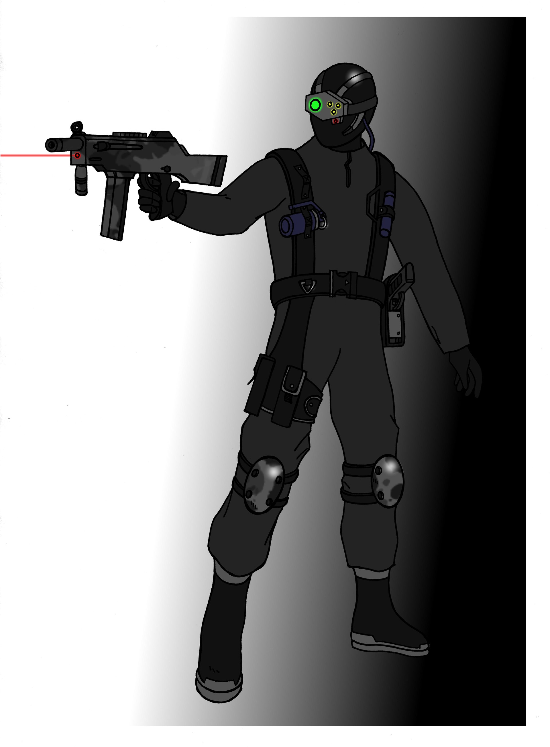 ArtStation - Black-Ops Soldier concept