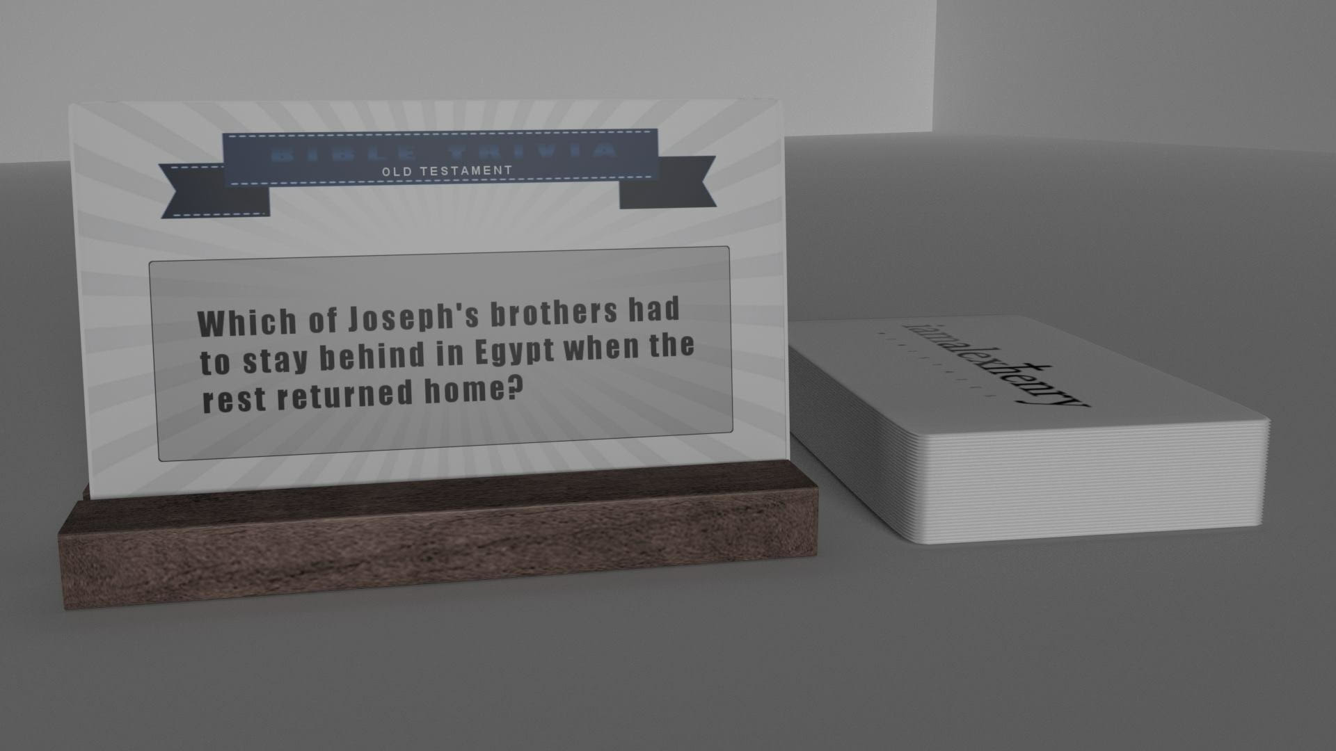 ArtStation - Bible Trivia