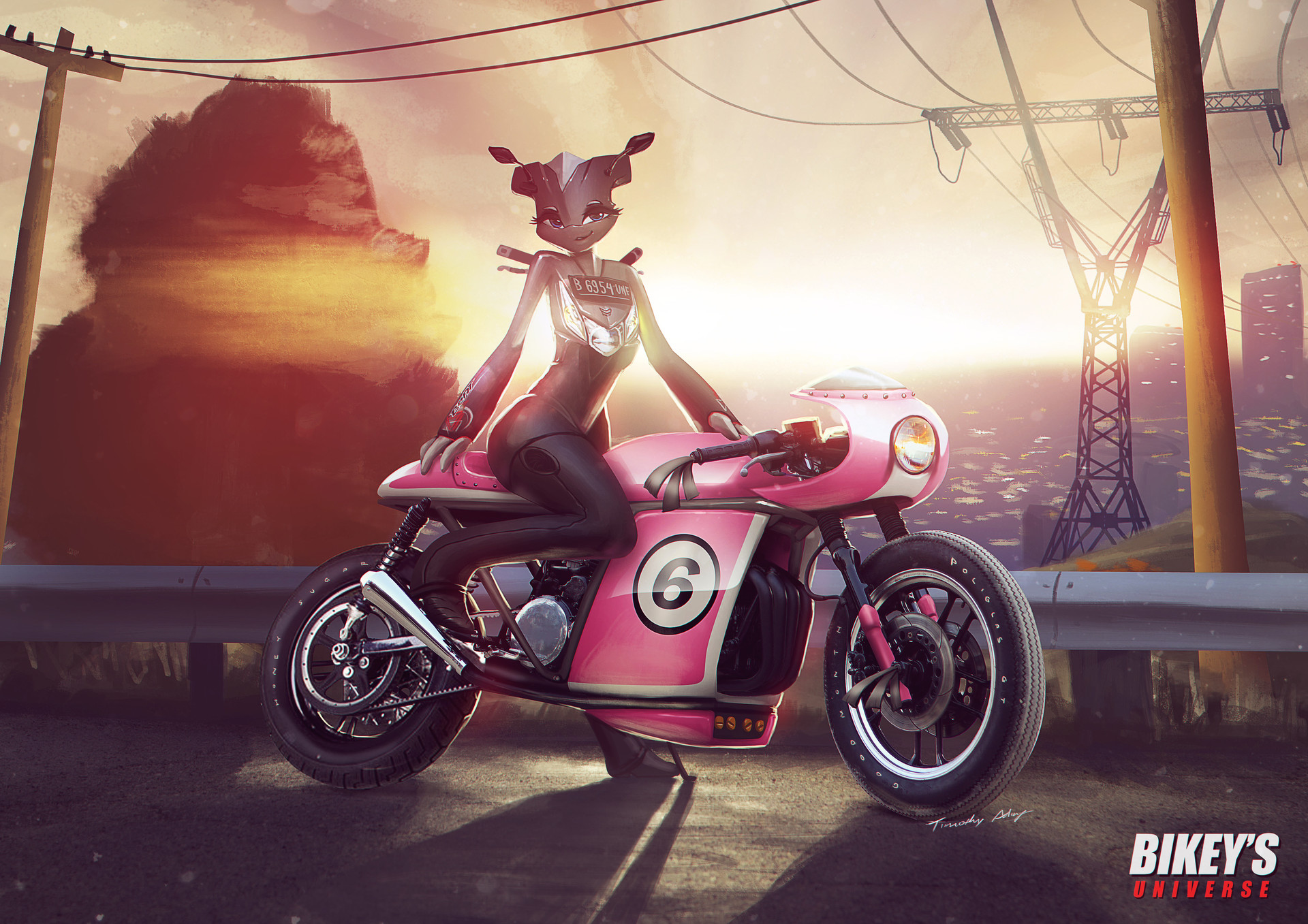 ArtStation - Bikey And Rosa