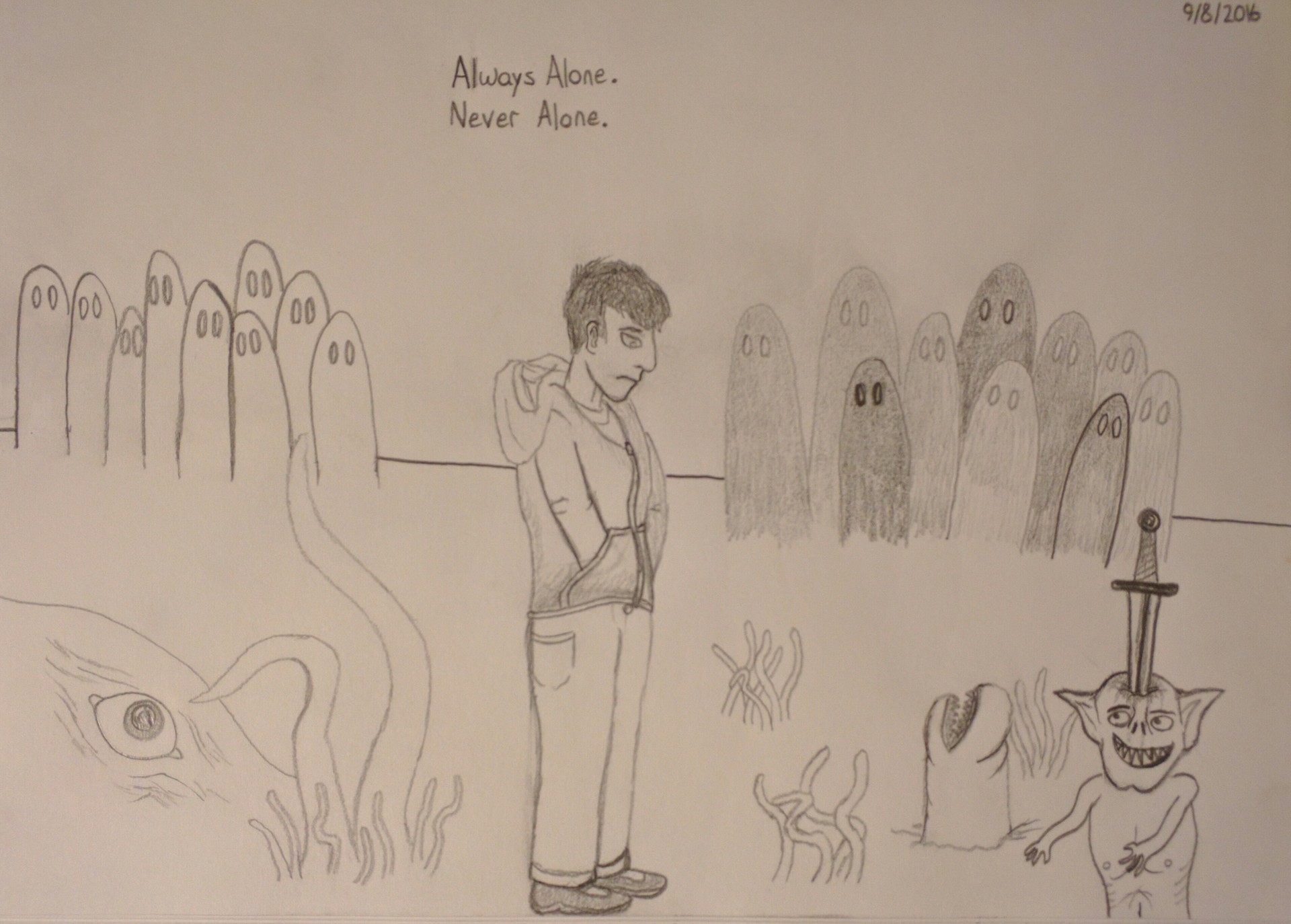 ArtStation - Always Alone, Never Alone