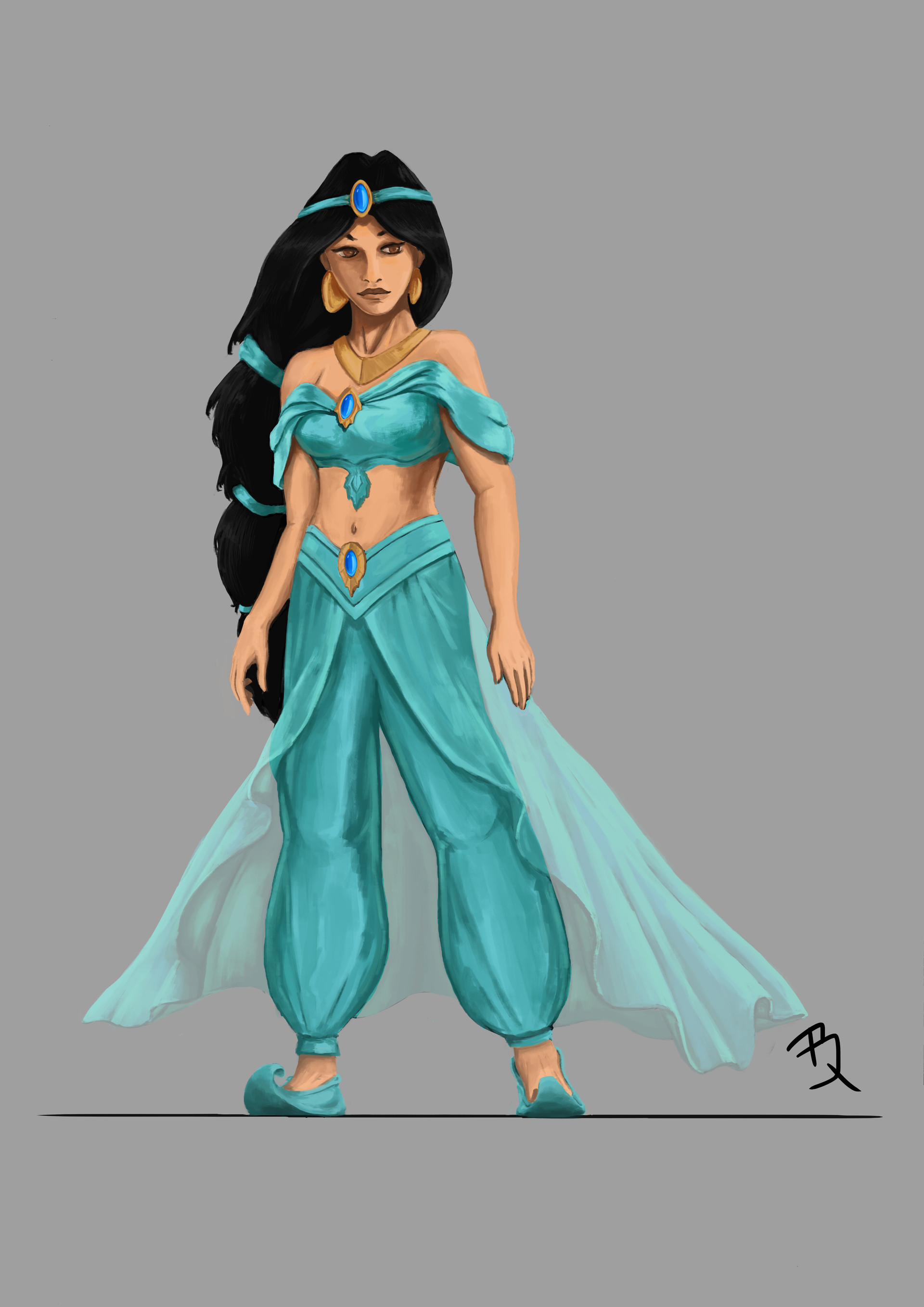 Princess Jasmine Fan Art