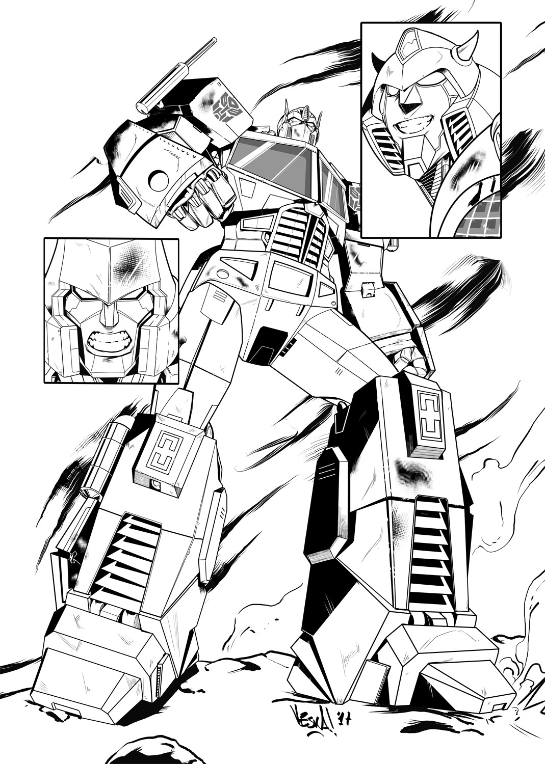 ArtStation - Transformers Test Page