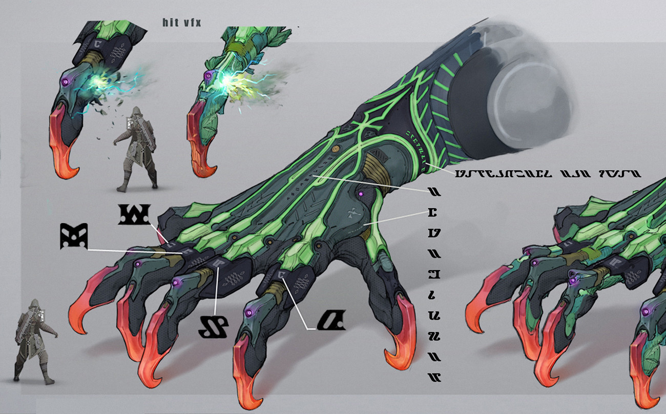 Anton Lavrushkin - Skyforge - Cursed hand