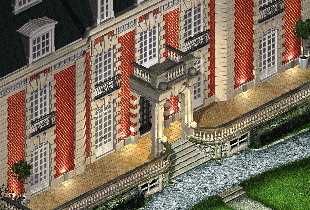 ArtStation - Pixel art - Star Ac castle entrance (2007)