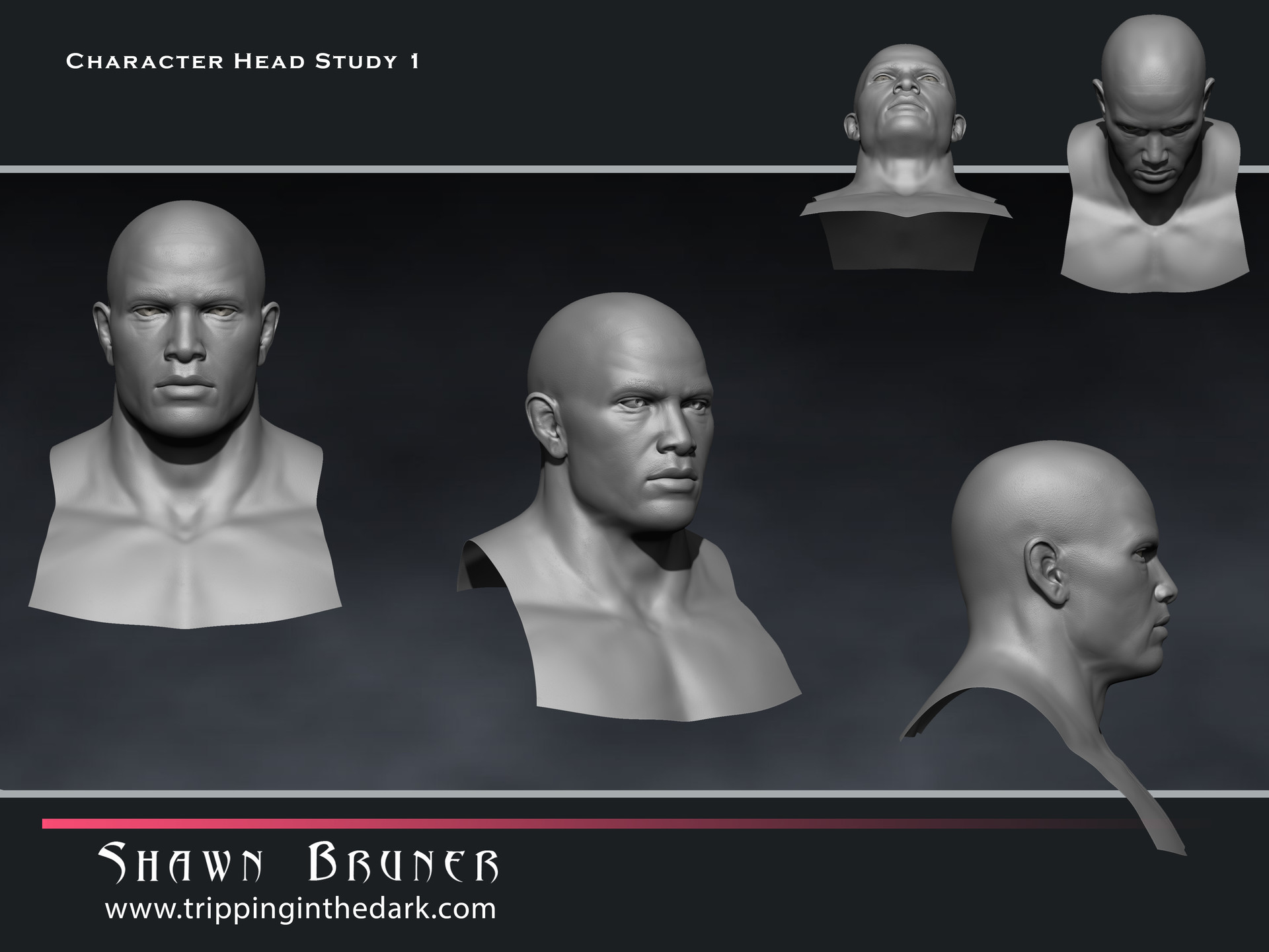 ArtStation - Character Head Sculpt 1
