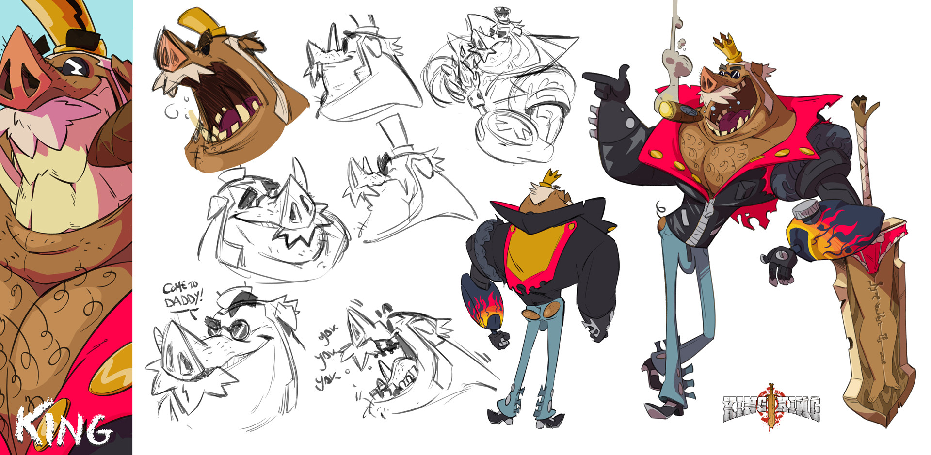 ArtStation - Fa King King - KingKing Graphic Novel