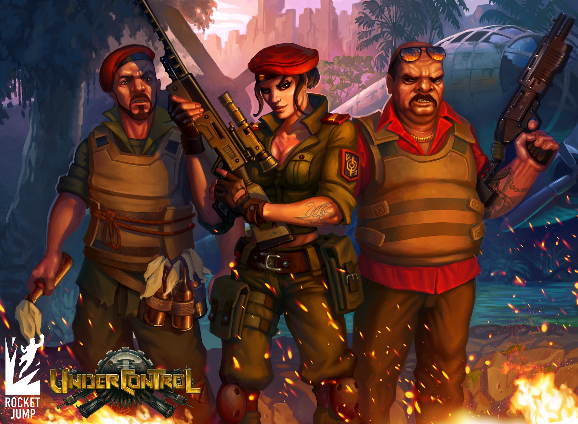 ArtStation - [Art] Under Control — Columbia