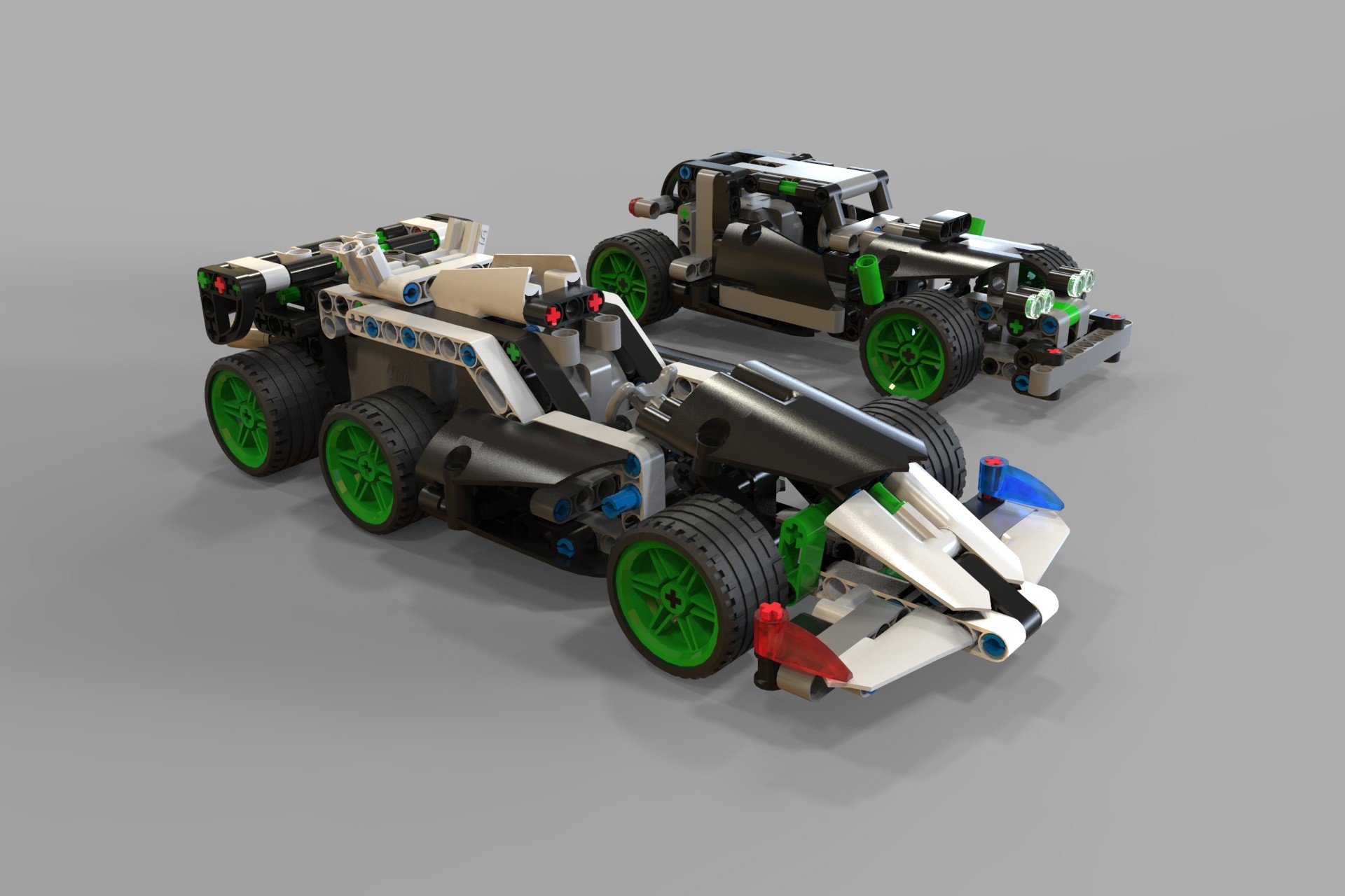 ArtStation - Lego Car racing pack