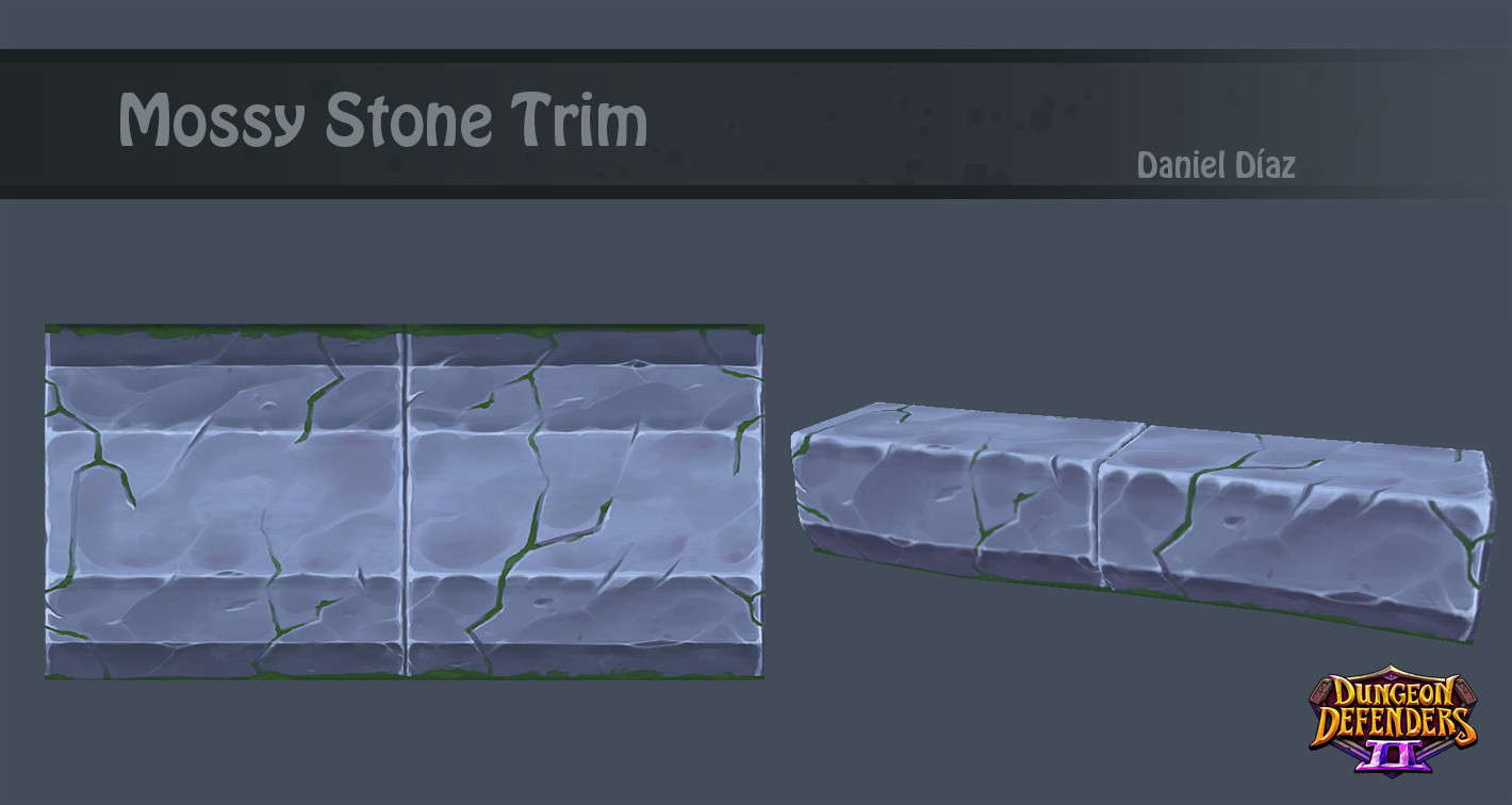 Daniel Diaz - Stylized Trim Textures