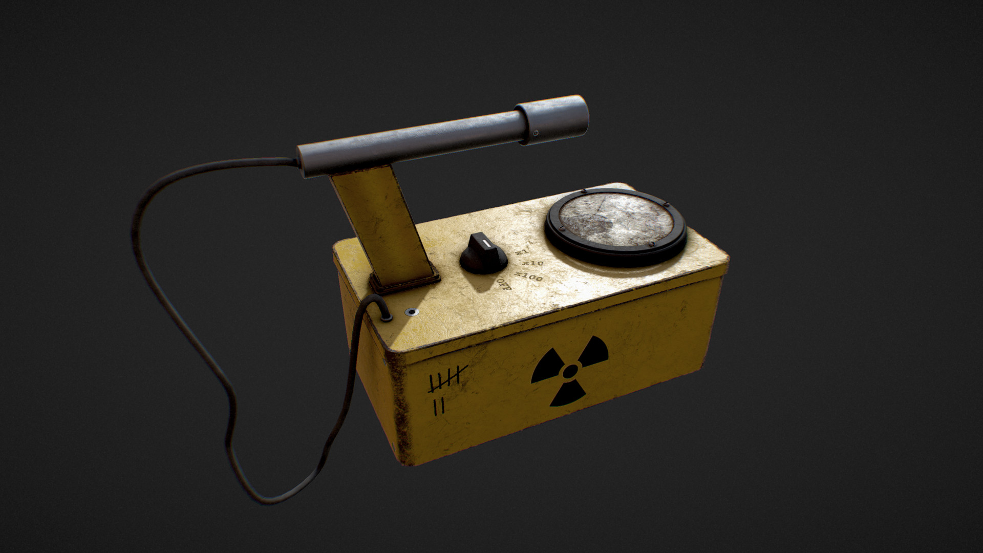 ArtStation - Geiger counter