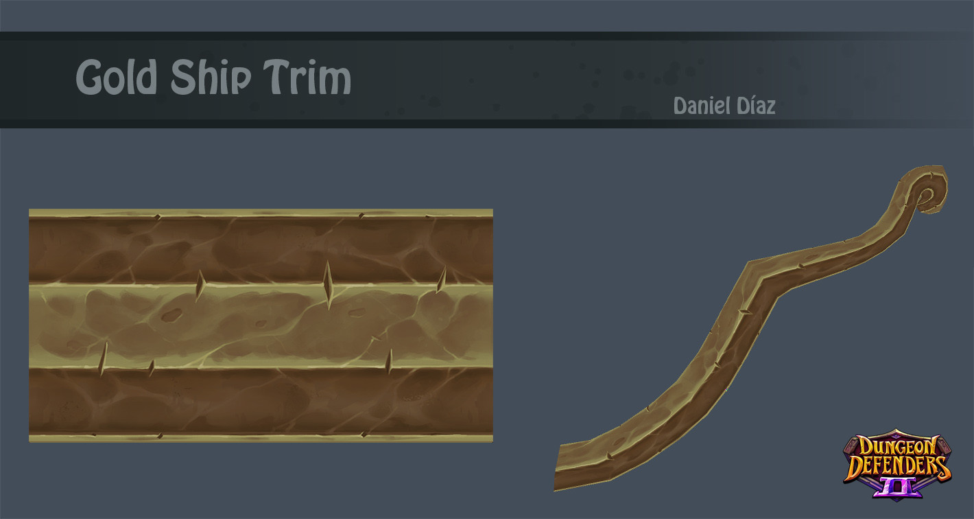 Daniel Diaz - Stylized Trim Textures