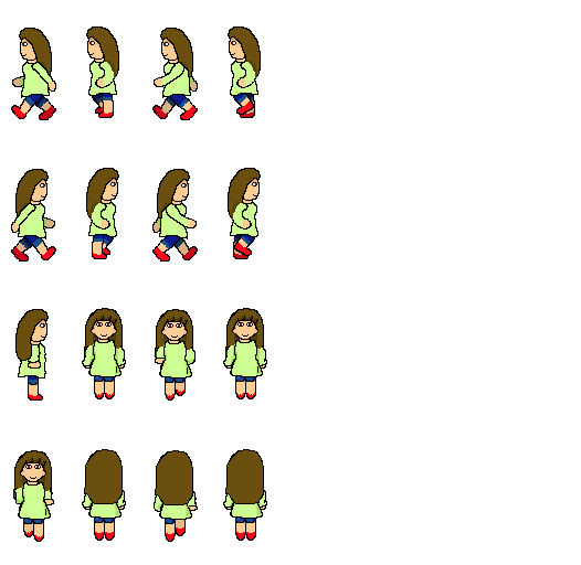 ArtStation - Spritesheet for a tileset assignment