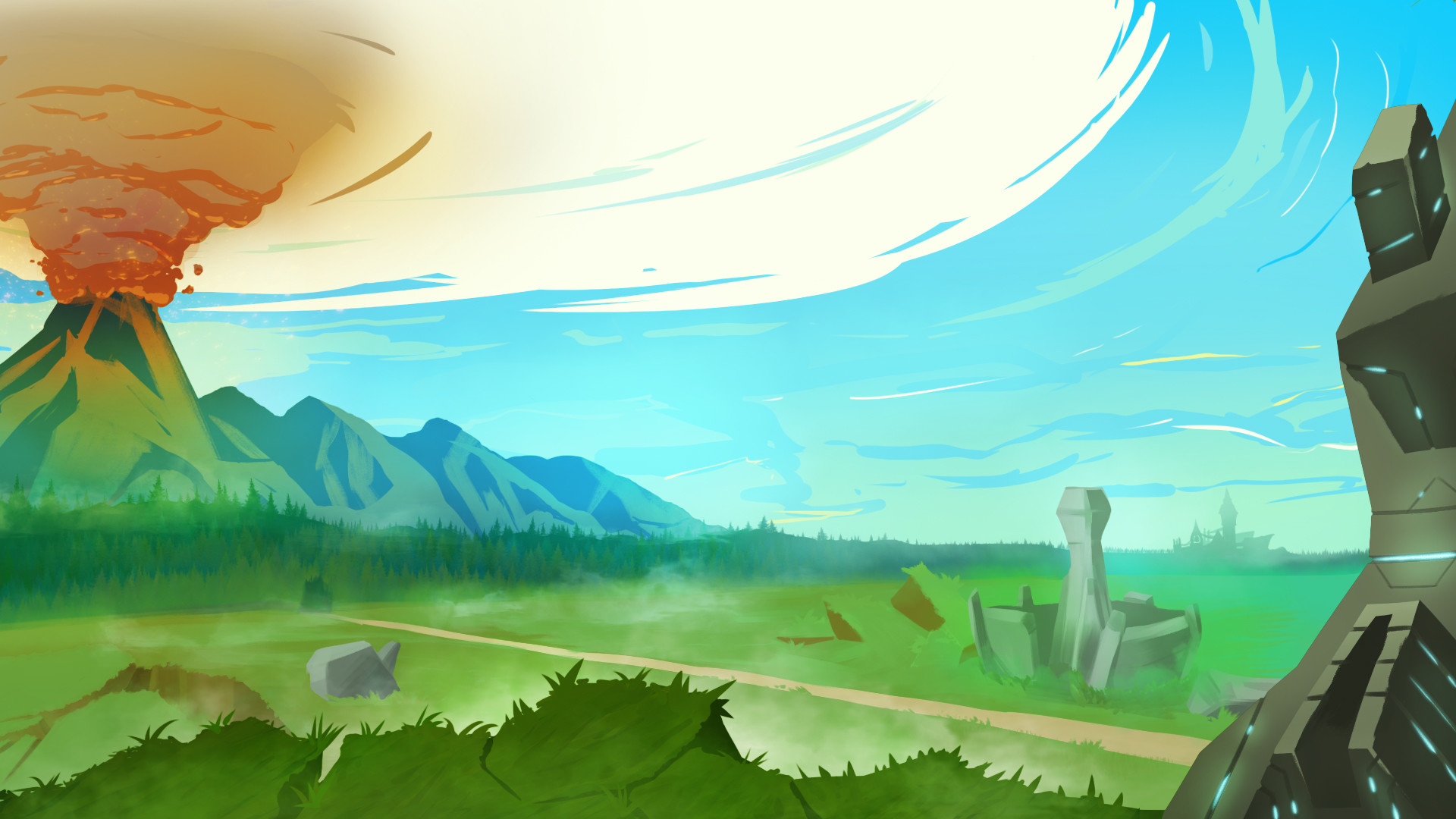 Etienne Durand - Field concept art