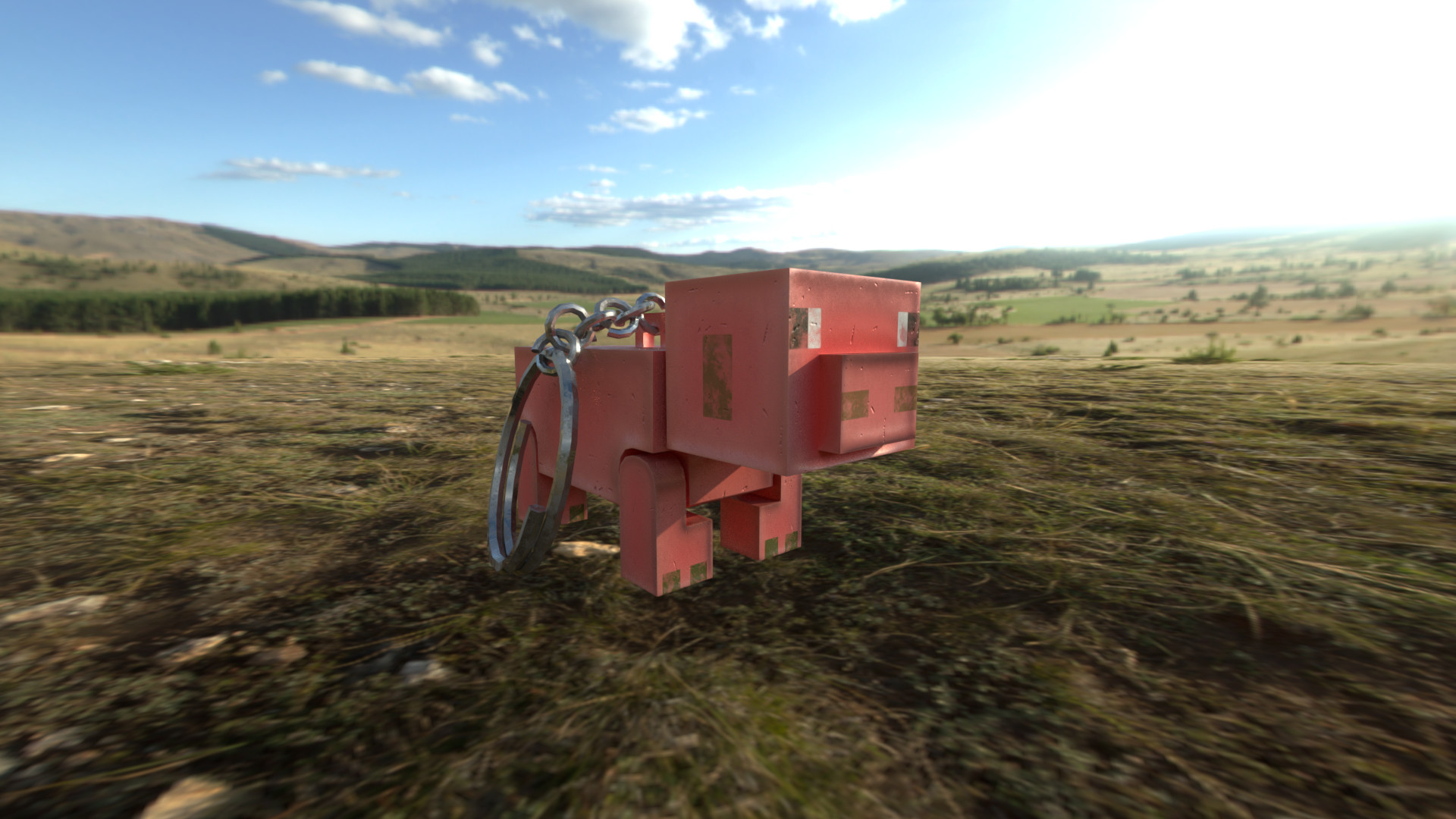 ArtStation - MineCraft Pig!