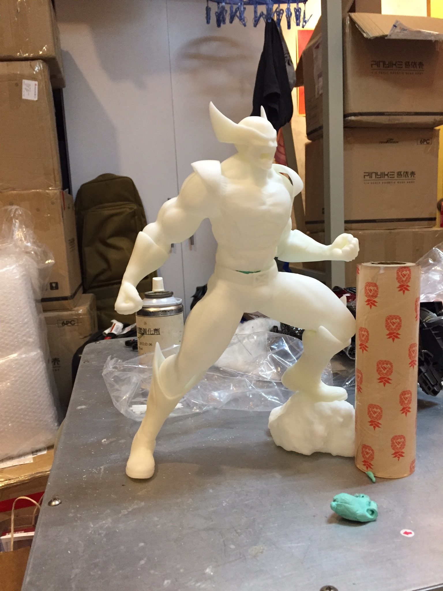 ArtStation - wolverine 3d printing statue