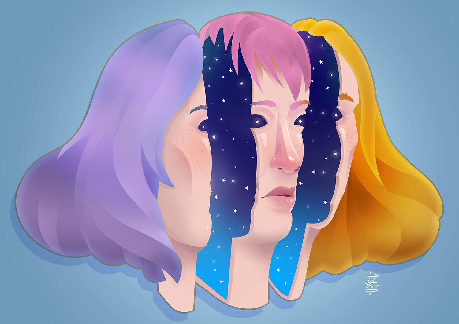 ArtStation - Split series - Galaxy