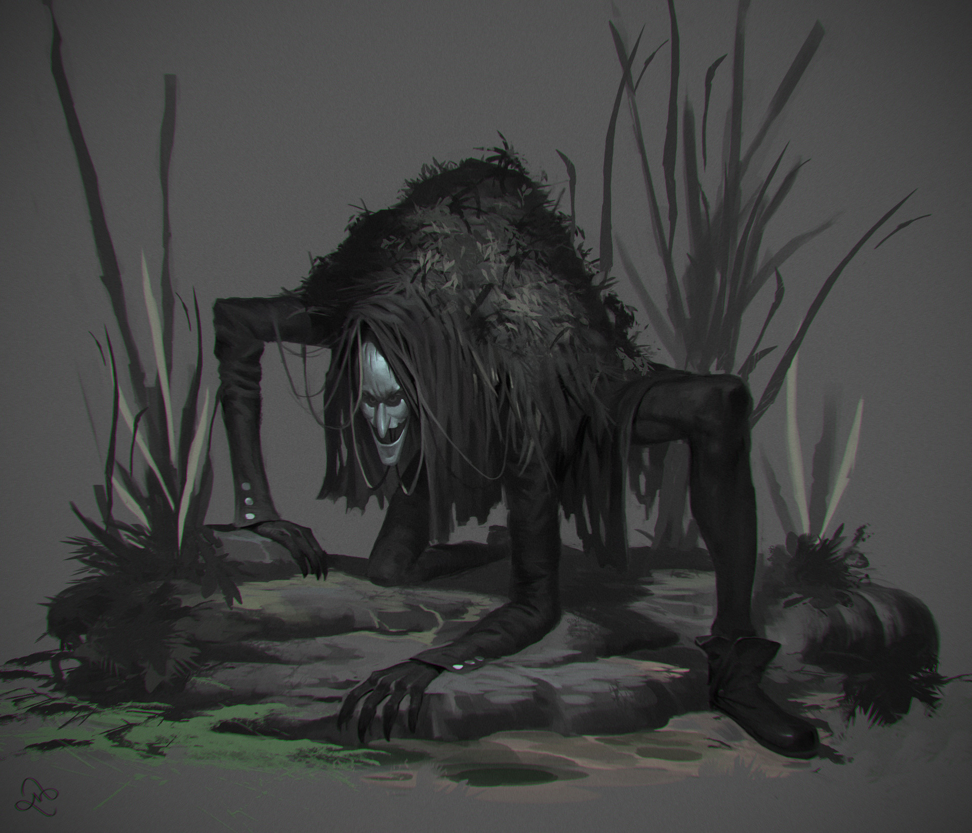 ArtStation - Swamp Witcher