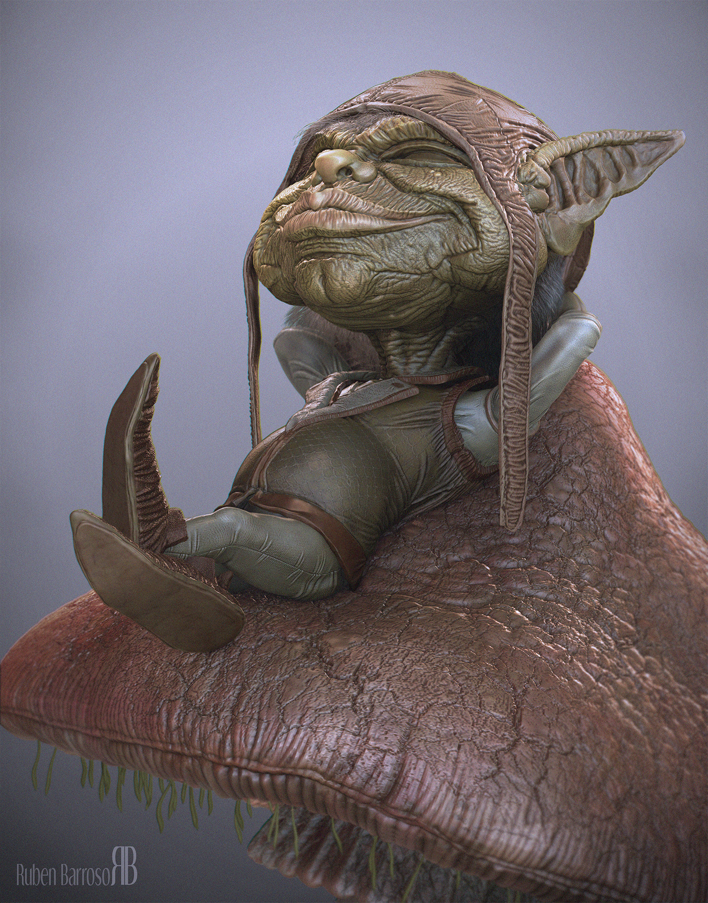 ArtStation - Relaxing Goblin