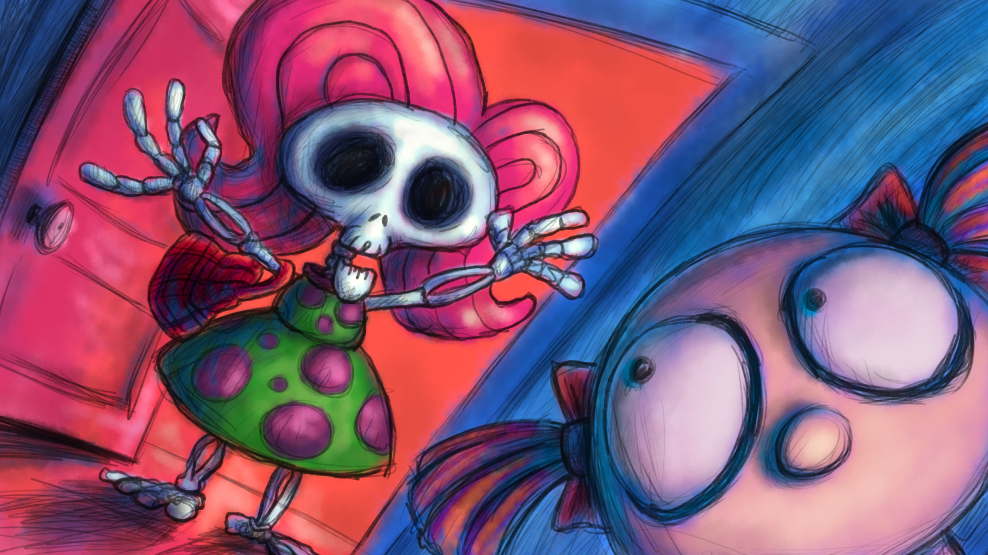 Michael Derry - Drawlloween 2016