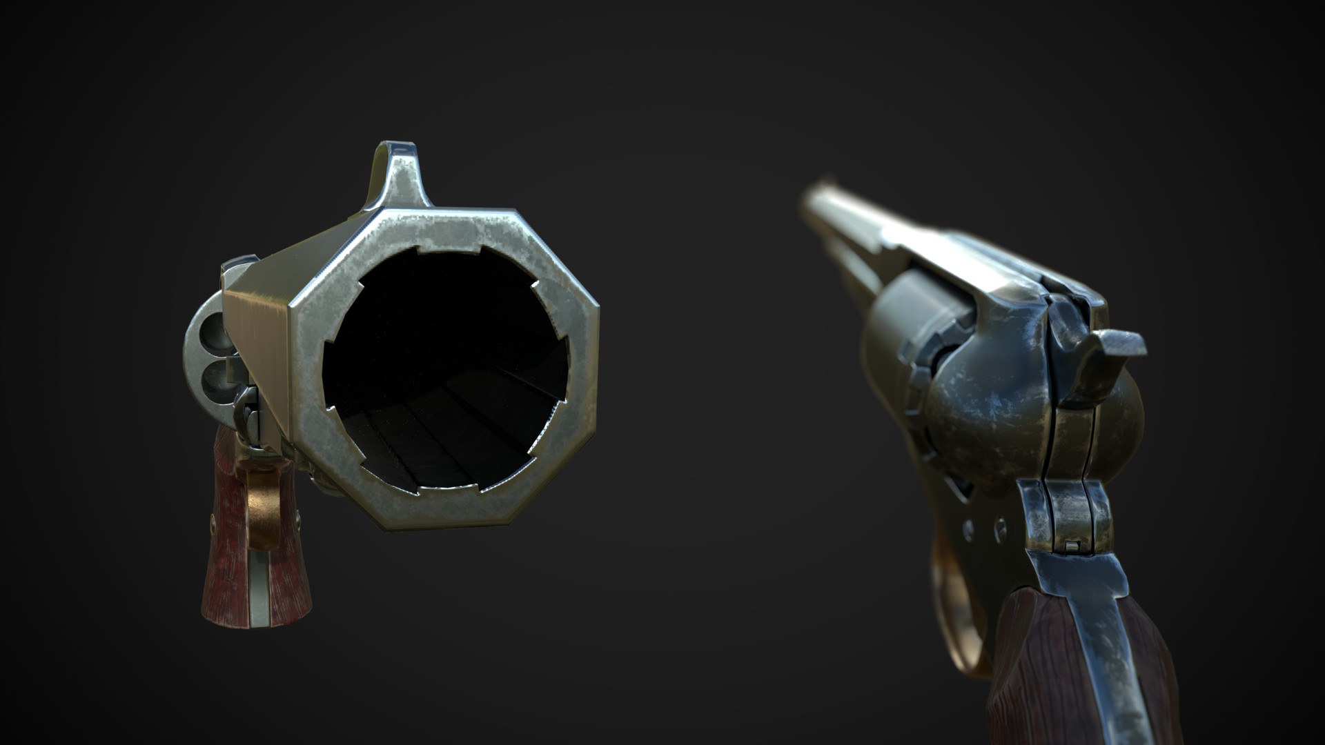 Matthew Hore - Remington 1858 Revolver