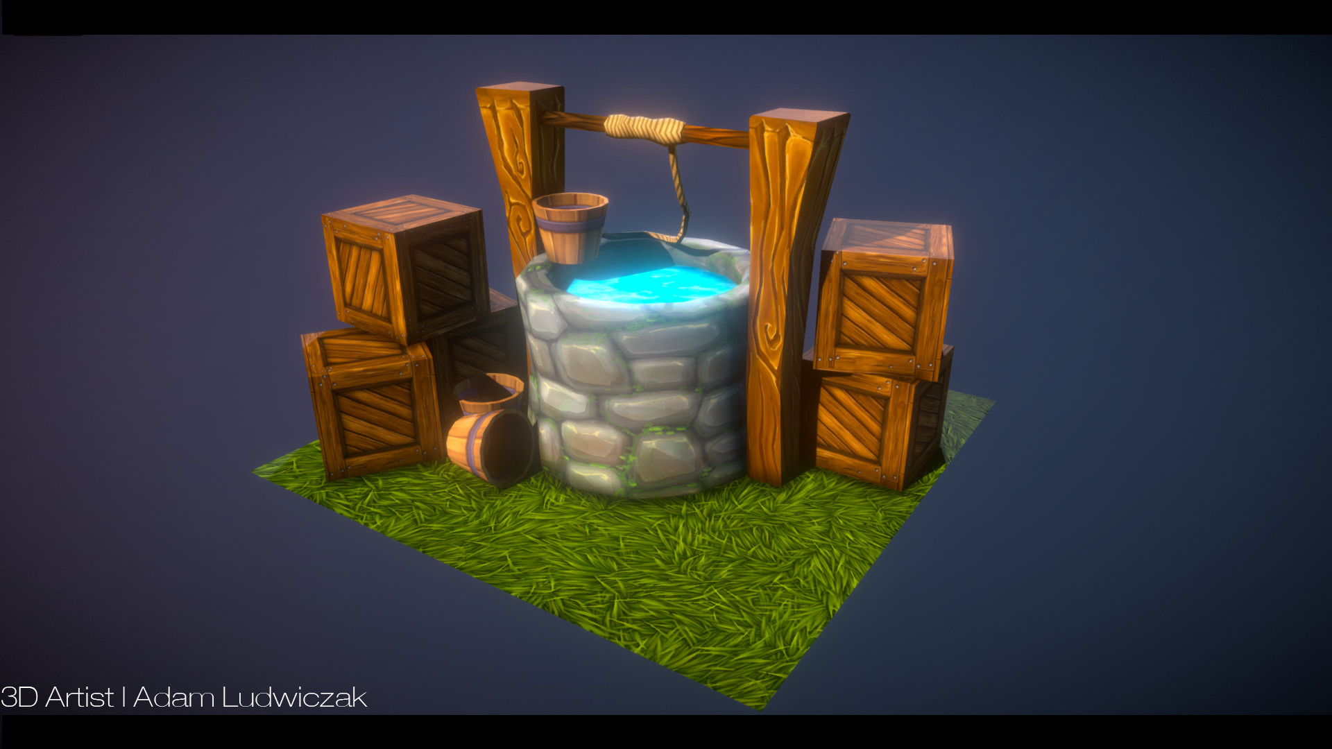 Adam Ludwiczak - Stylized Water Well