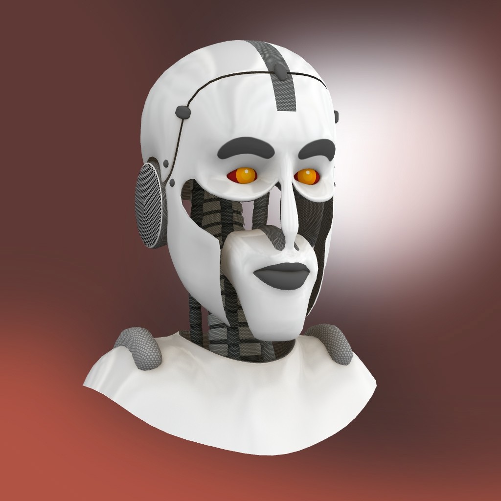 ArtStation - Robot head