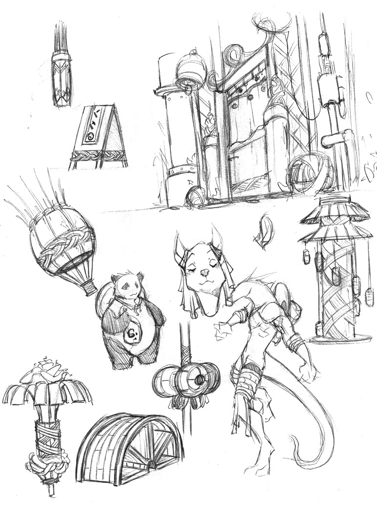 ArtStation - Animal city design