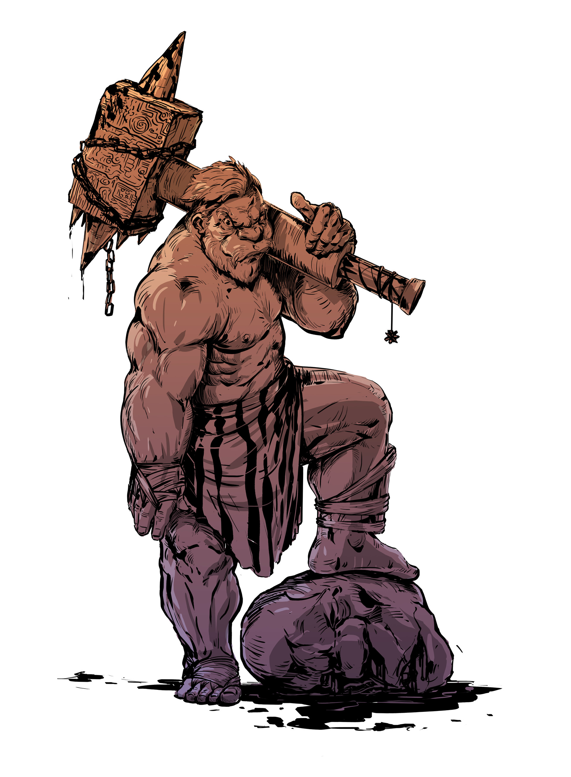 ArtStation - Medieval Grunt Character