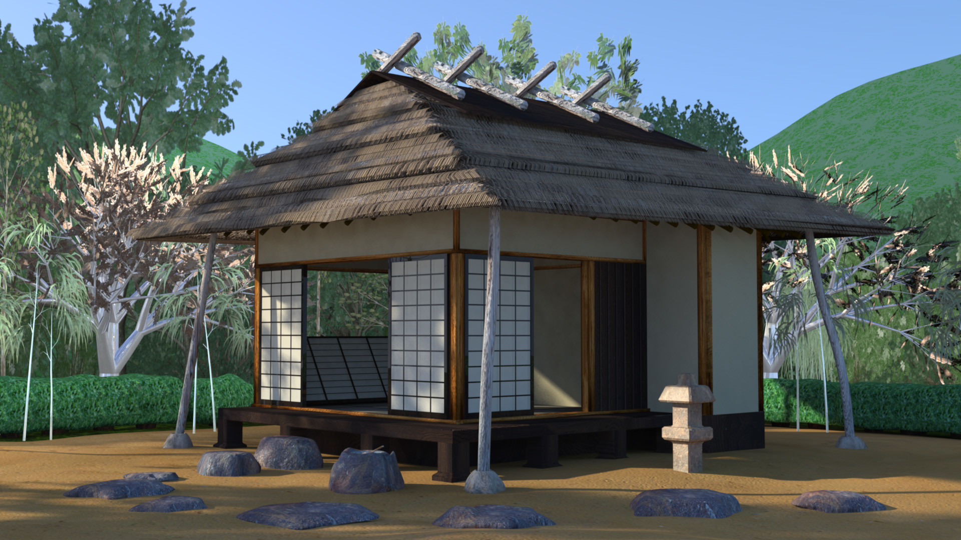 ArtStation - Tea House