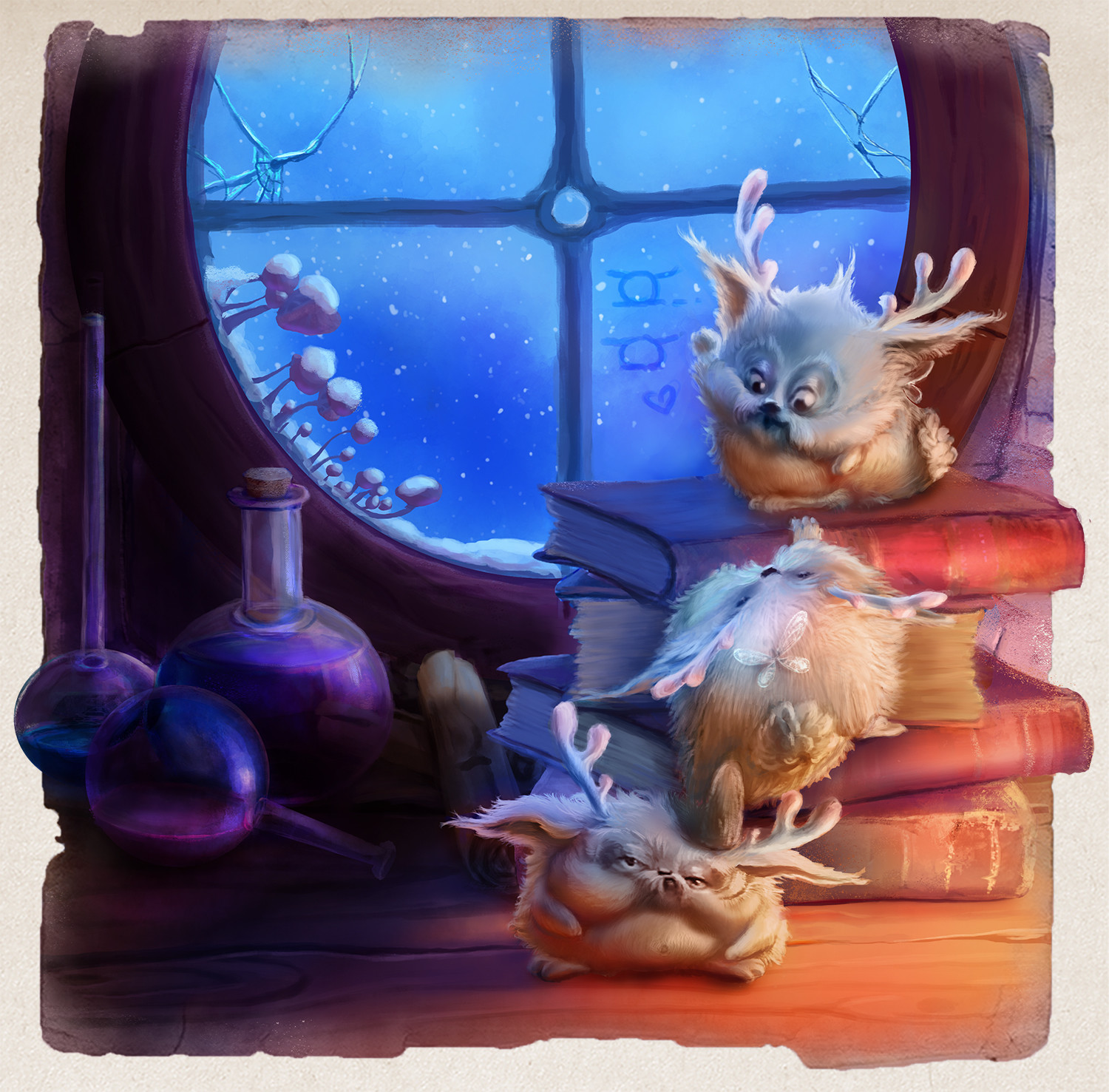 ArtStation - attic critters