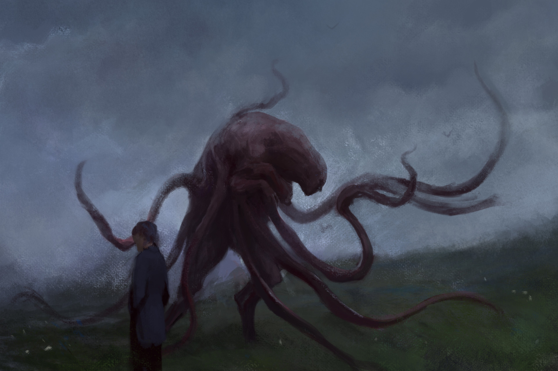 Depression by Ivan Stan : r/ImaginaryNecronomicon