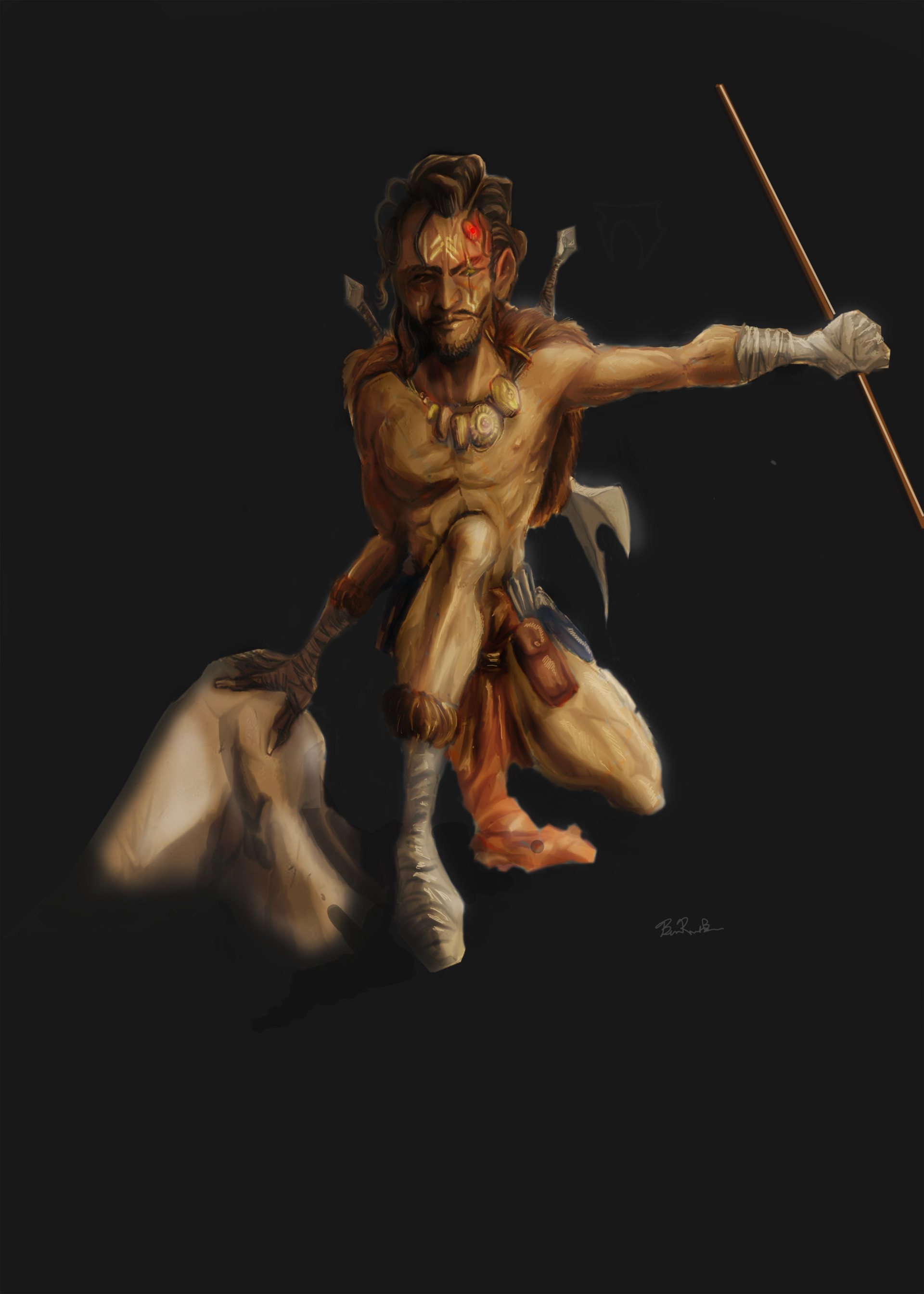 ArtStation - Main character concept