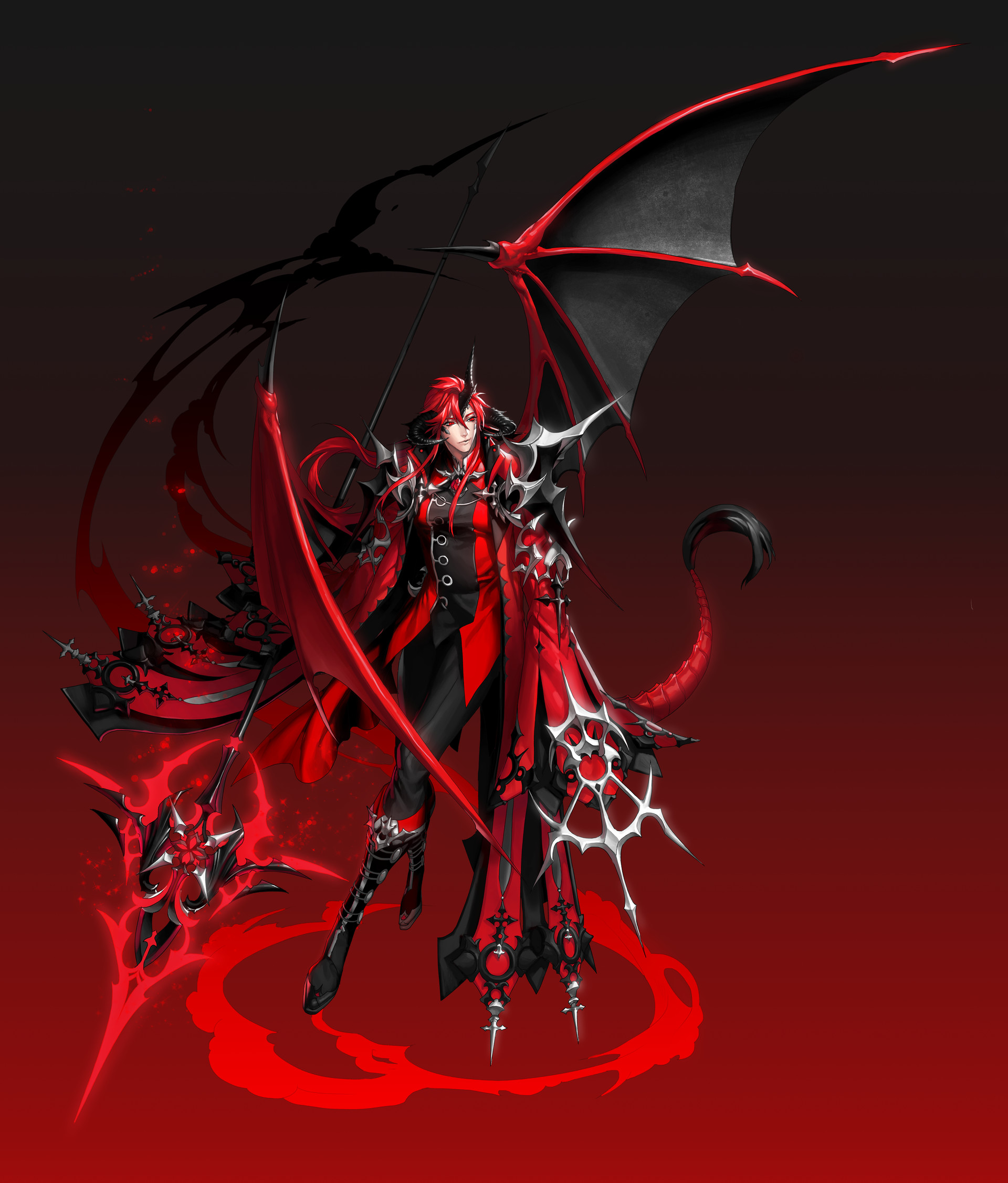 ArtStation - red dragon