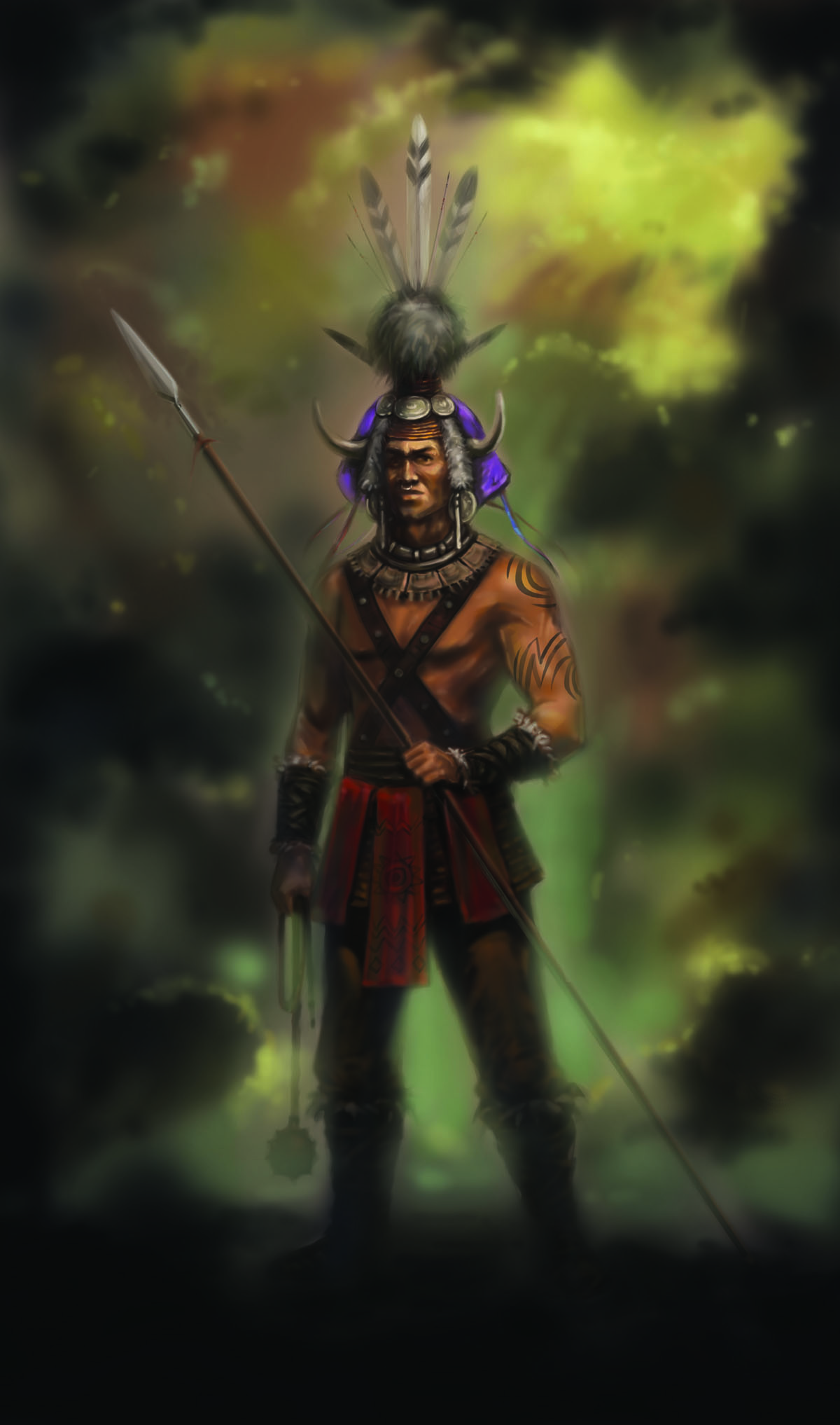 ArtStation - Tribal character