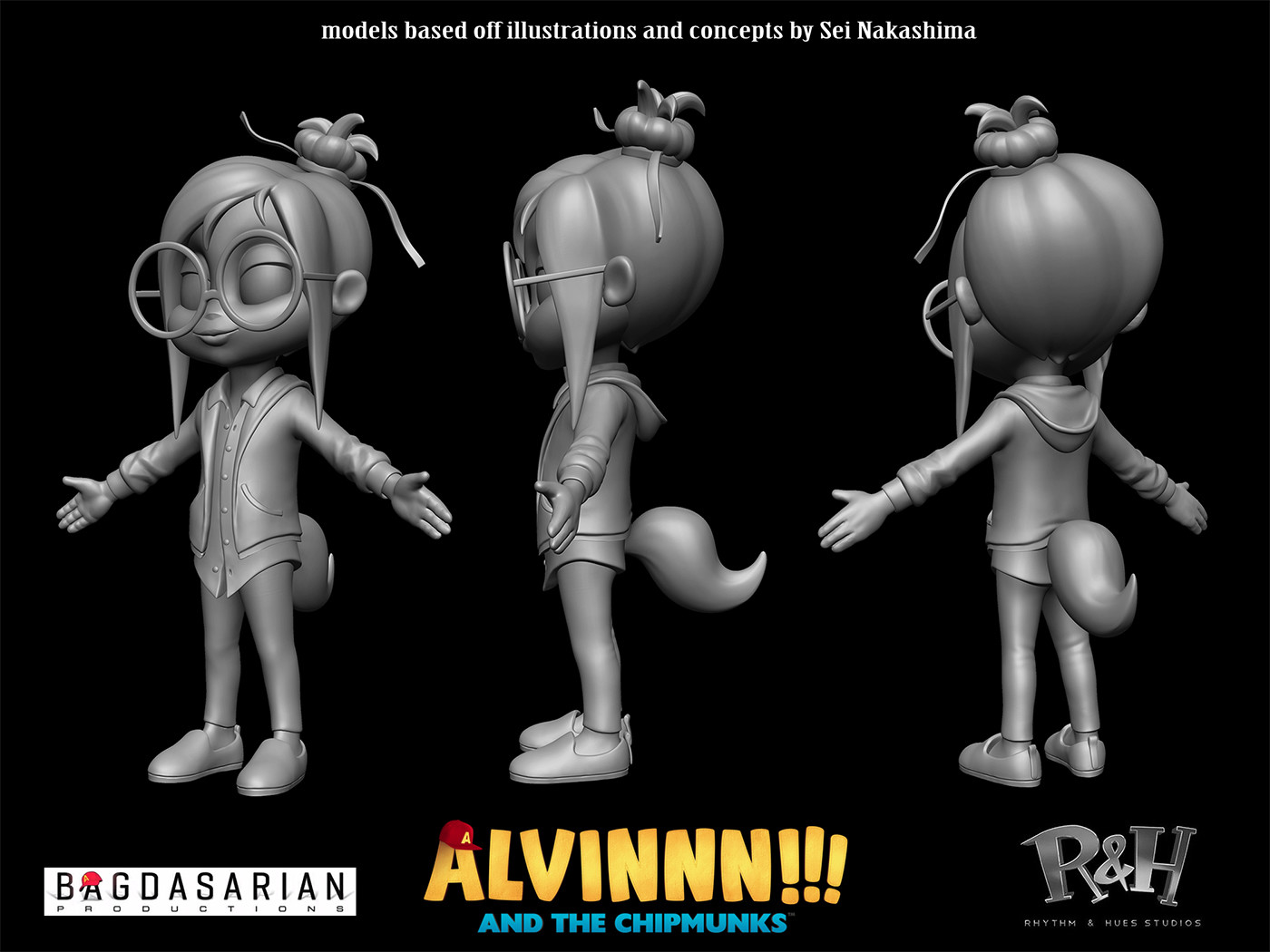 alvinnn!!! - early model sheets | Fandom