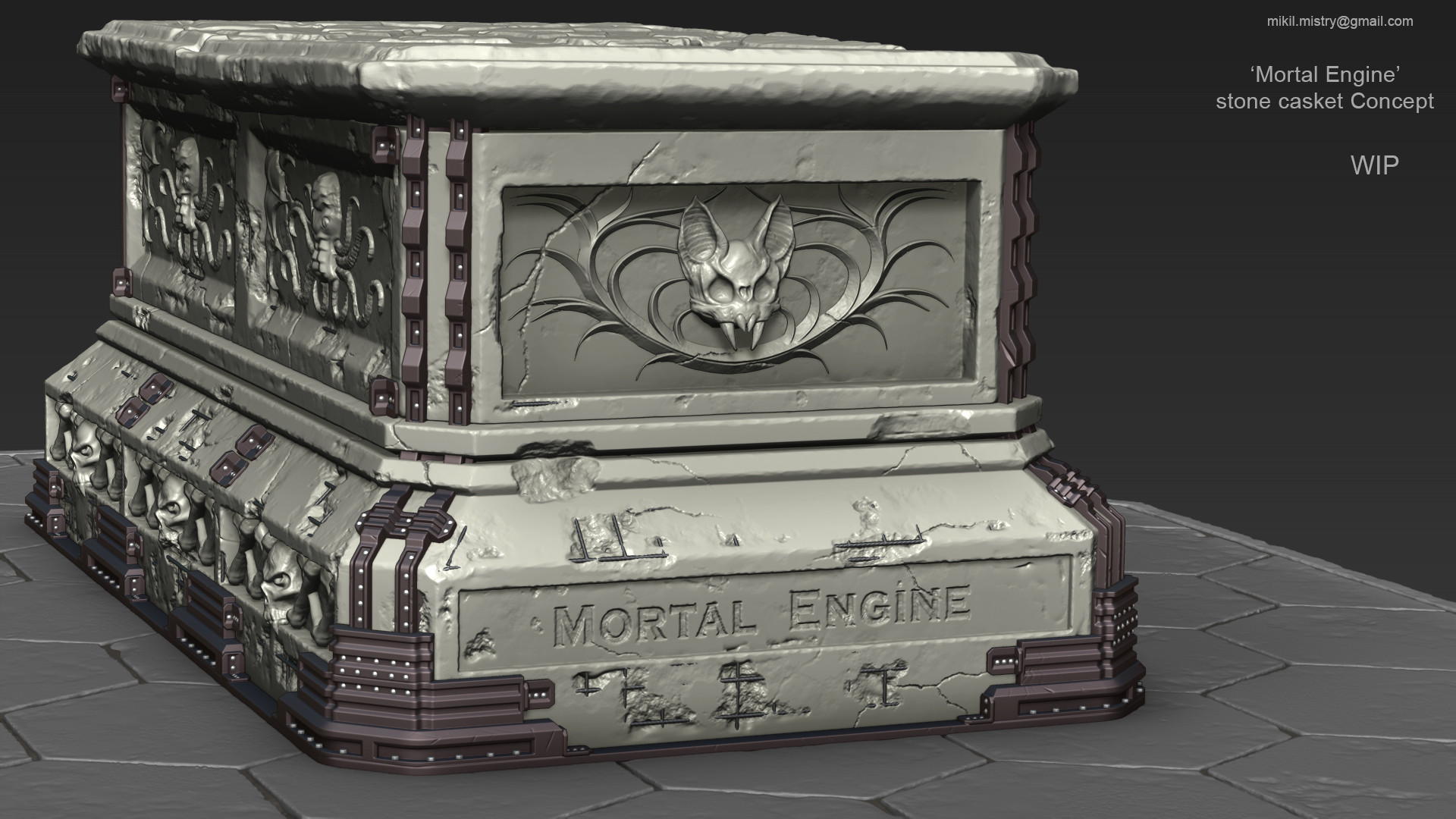 Mikil Mistry - 'Mortal Engine' WIP