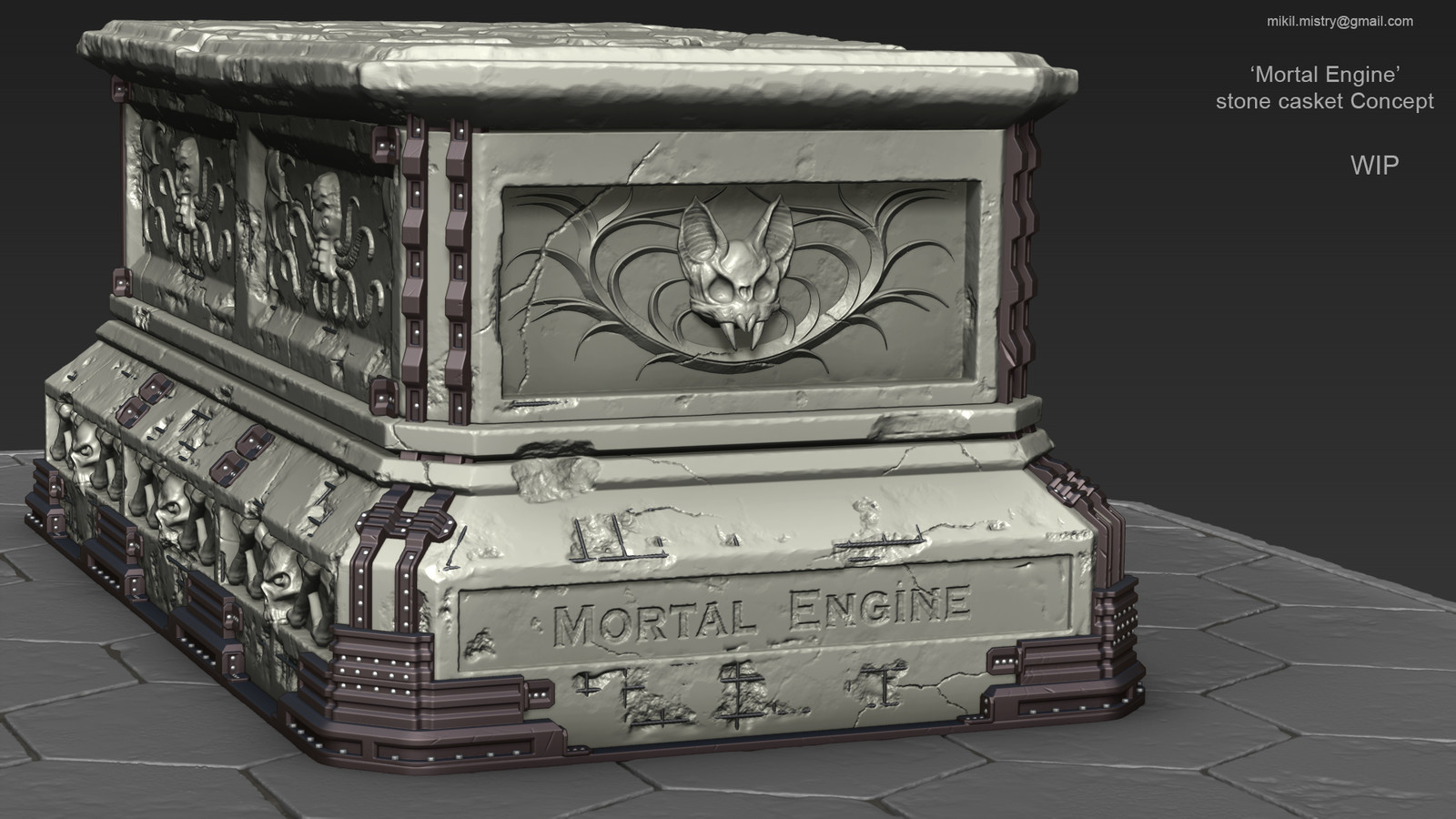 Mikil Mistry - 'Mortal Engine' WIP