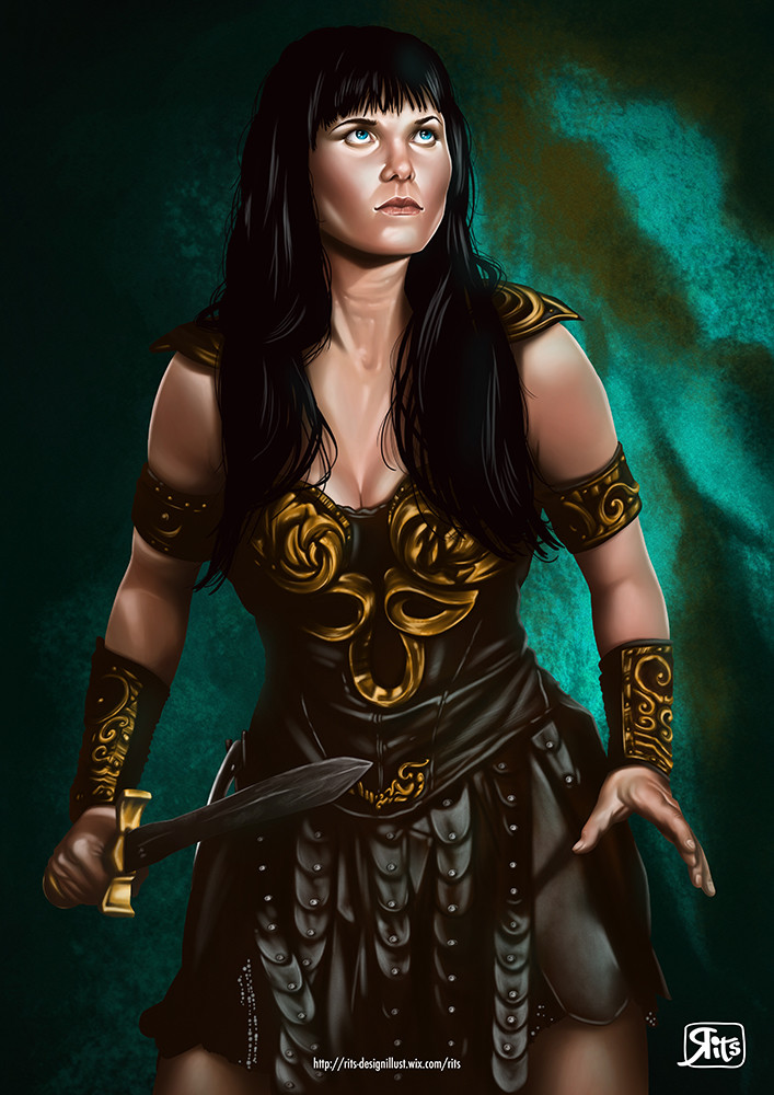 ArtStation - Xena The Warrior Princess