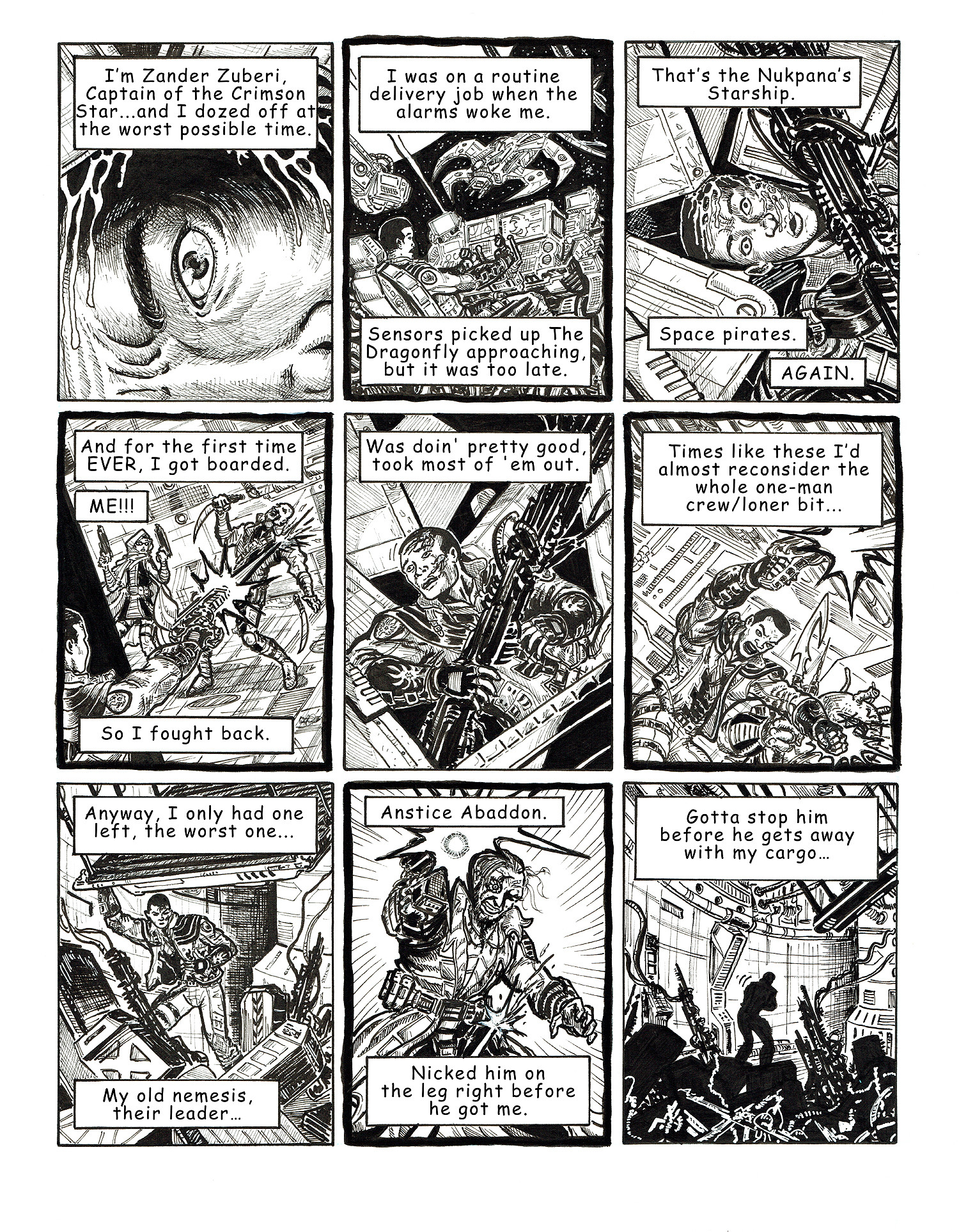 ArtStation - 2016 ZANDER ZUBERI Comic! Page 2 of 8