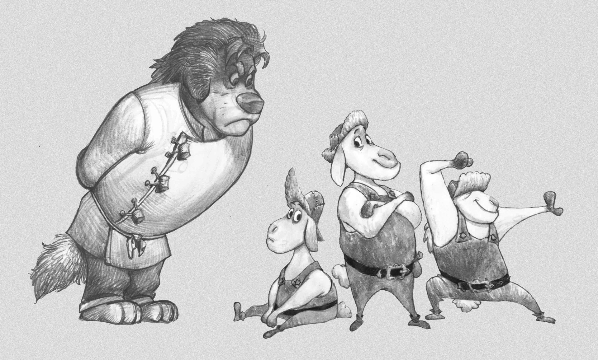 how to draw rock dog