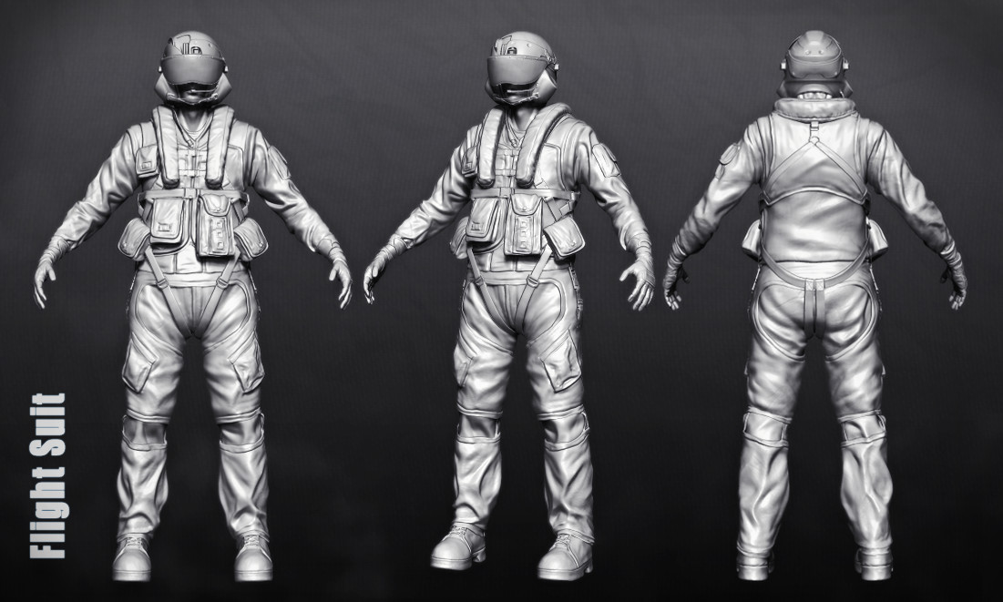 ArtStation - Flight Suit