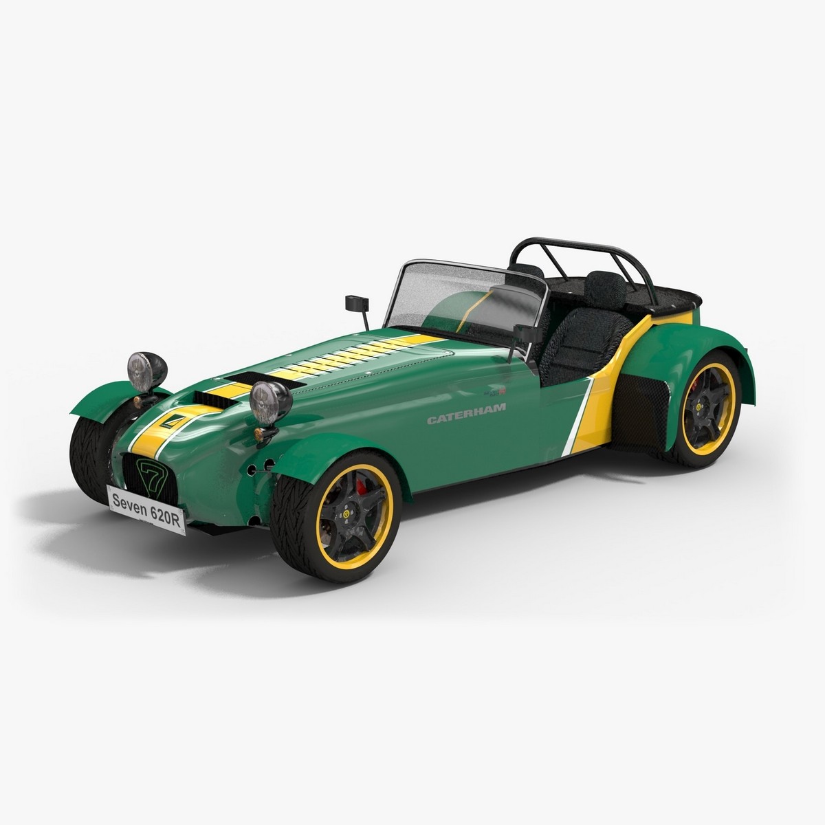 ArtStation - Caterham Seven 620R 3D model