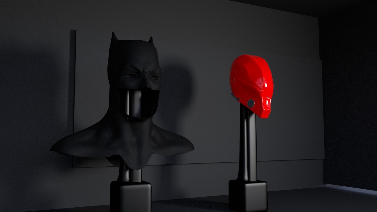 ArtStation - BATMAN/ RED HOOD