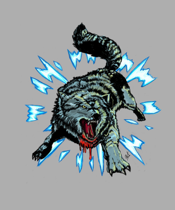 ArtStation - Electric Wolf