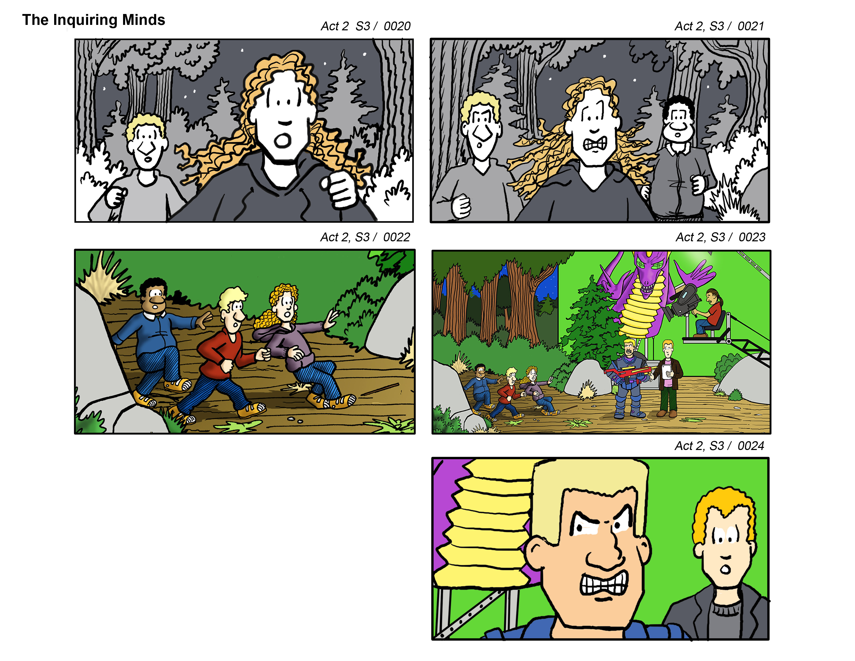 Storyboard Graphic Satire Comedy Central — Huffpostcomedy: A